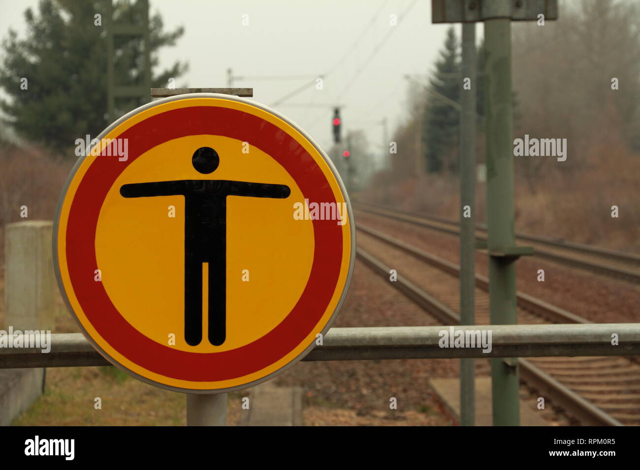 German railway signal hi-res stock photography and images - Alamy