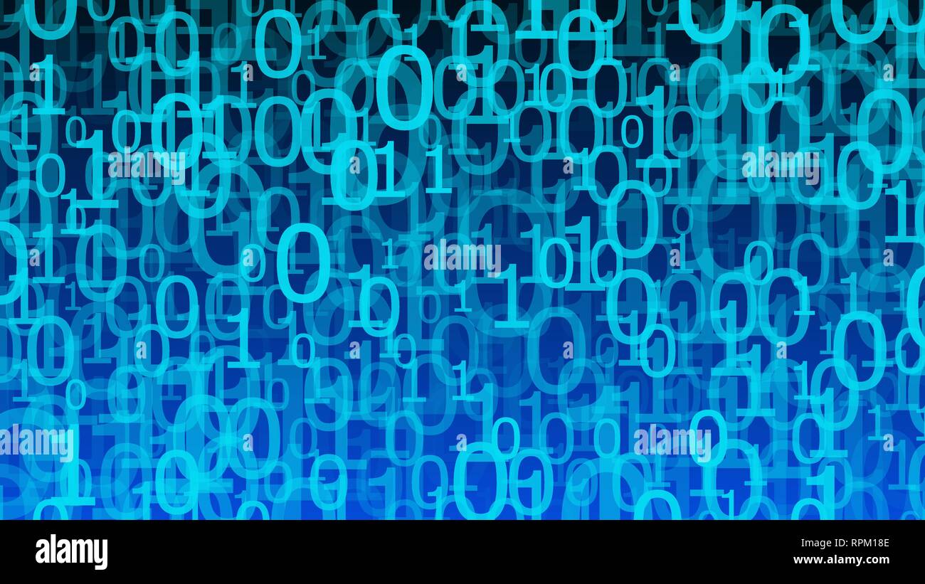 Binary code background cloud Stock Vector Images - Alamy