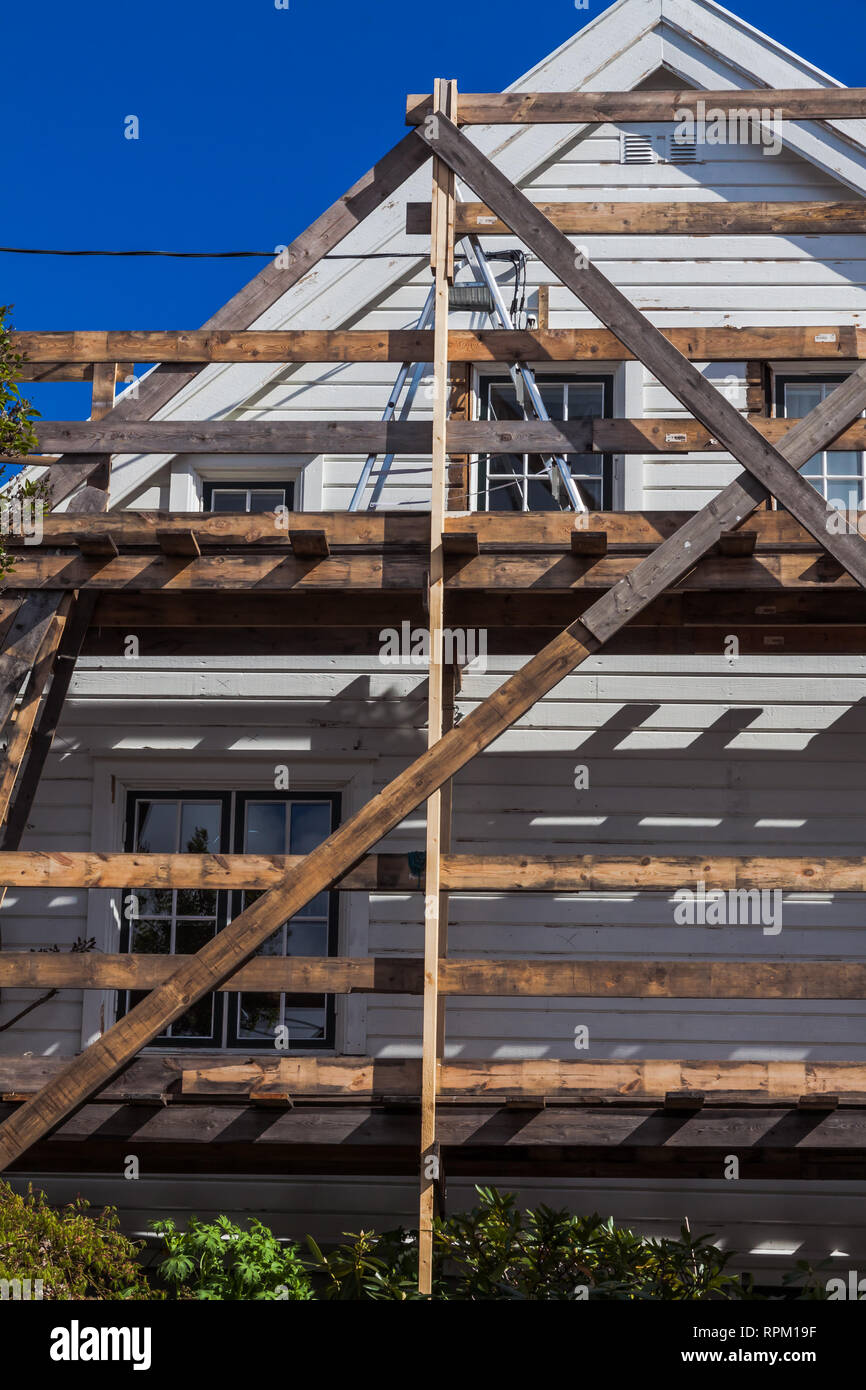 House with frame Stock Photo - Alamy