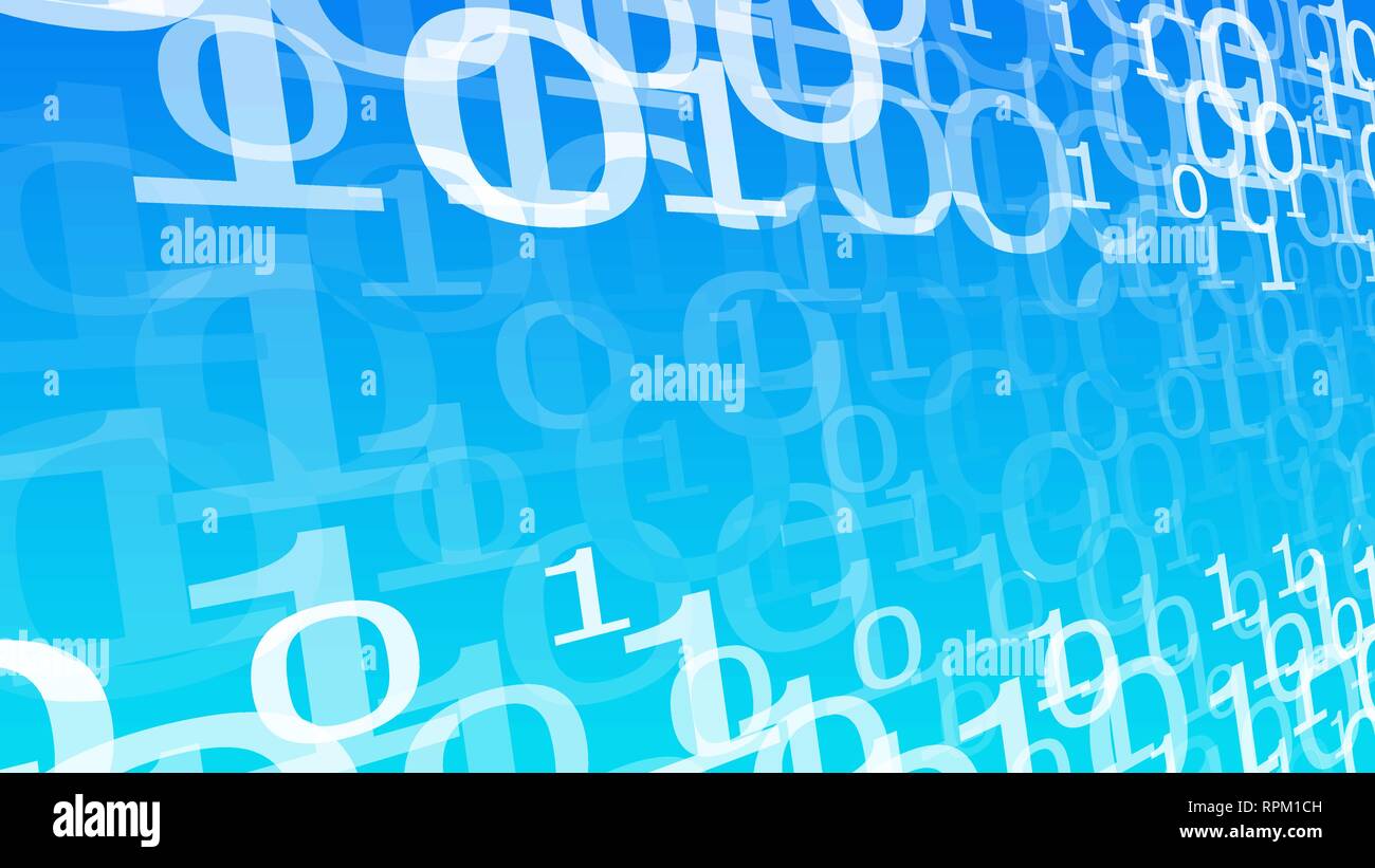 Computer software conception, digital technology abstract vector ...