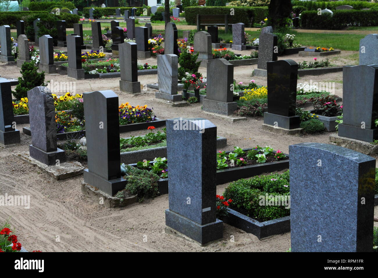 Well cared for cemetery hi-res stock photography and images - Alamy