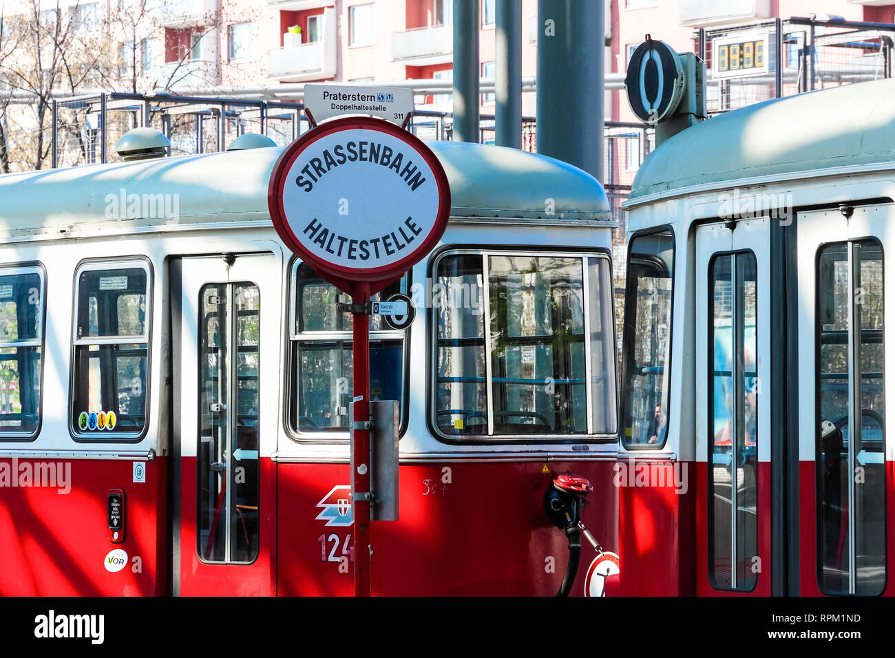 Tram vienna hi-res stock photography and images - Alamy