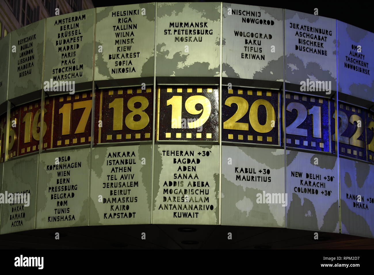 The Weltzeituhr High Resolution Stock Photography and Images - Alamy