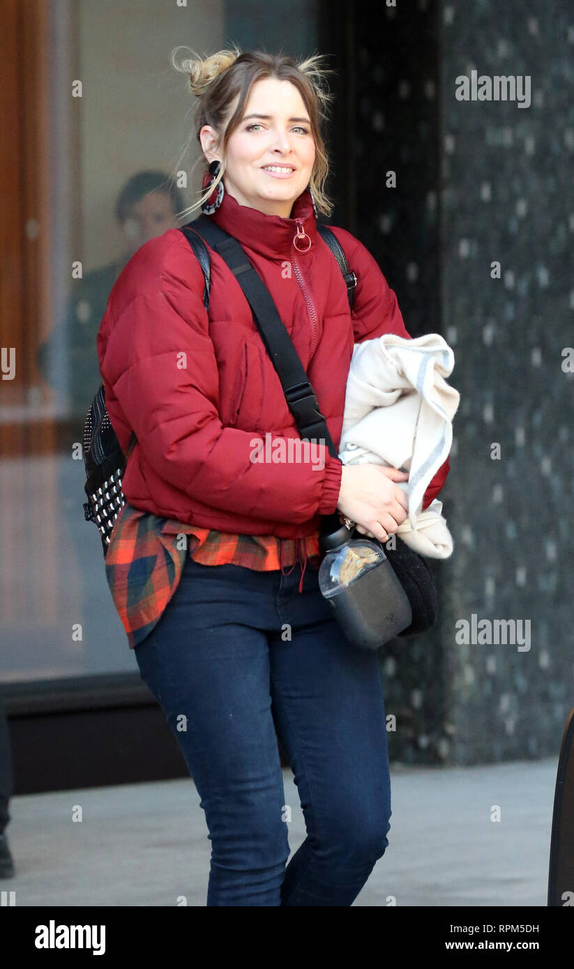 Emma Atkins outside ITV Studios Featuring: Emma Atkins Where: London ...