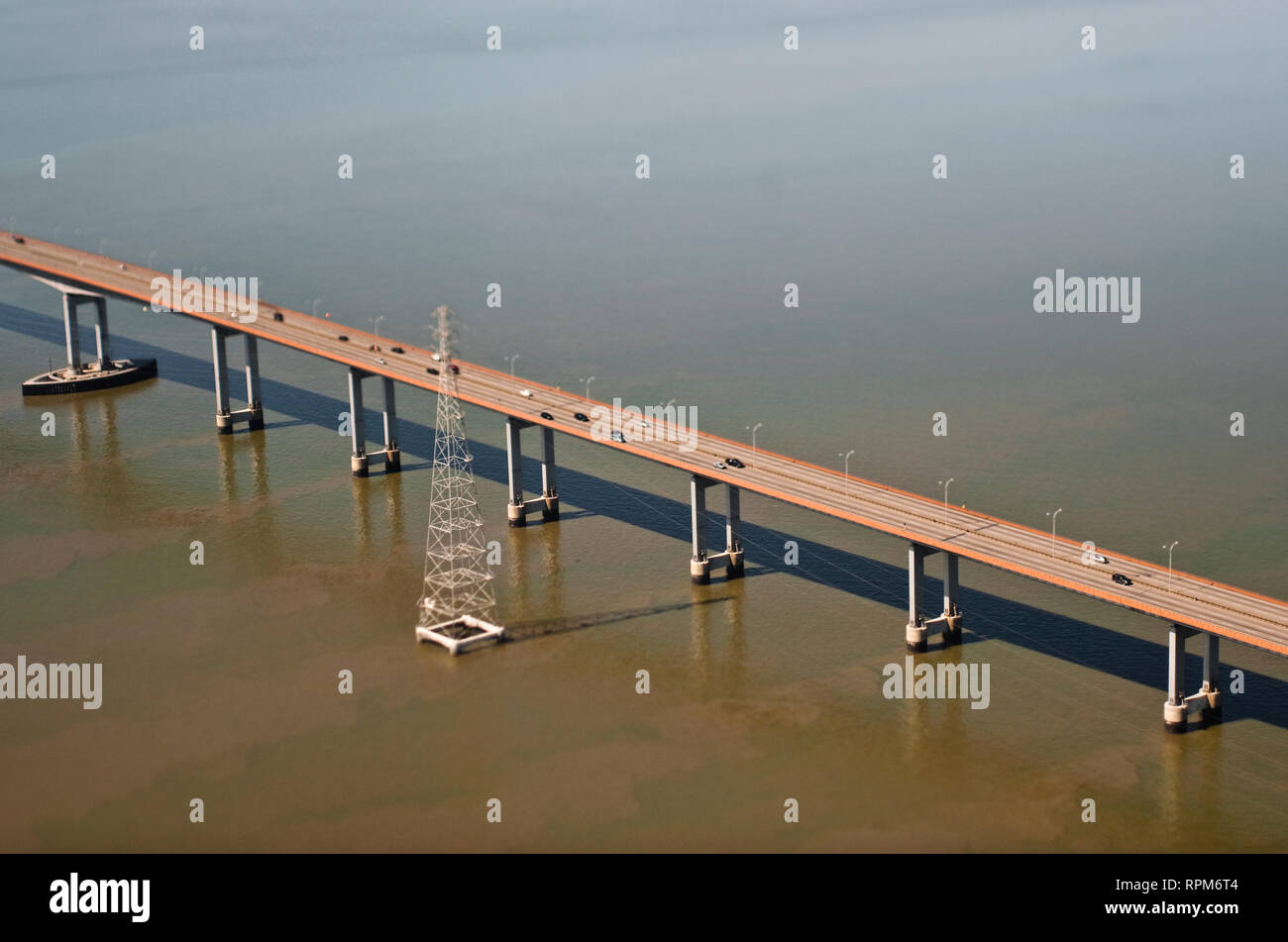 Elevated Highway over Water Stock Photo - Alamy