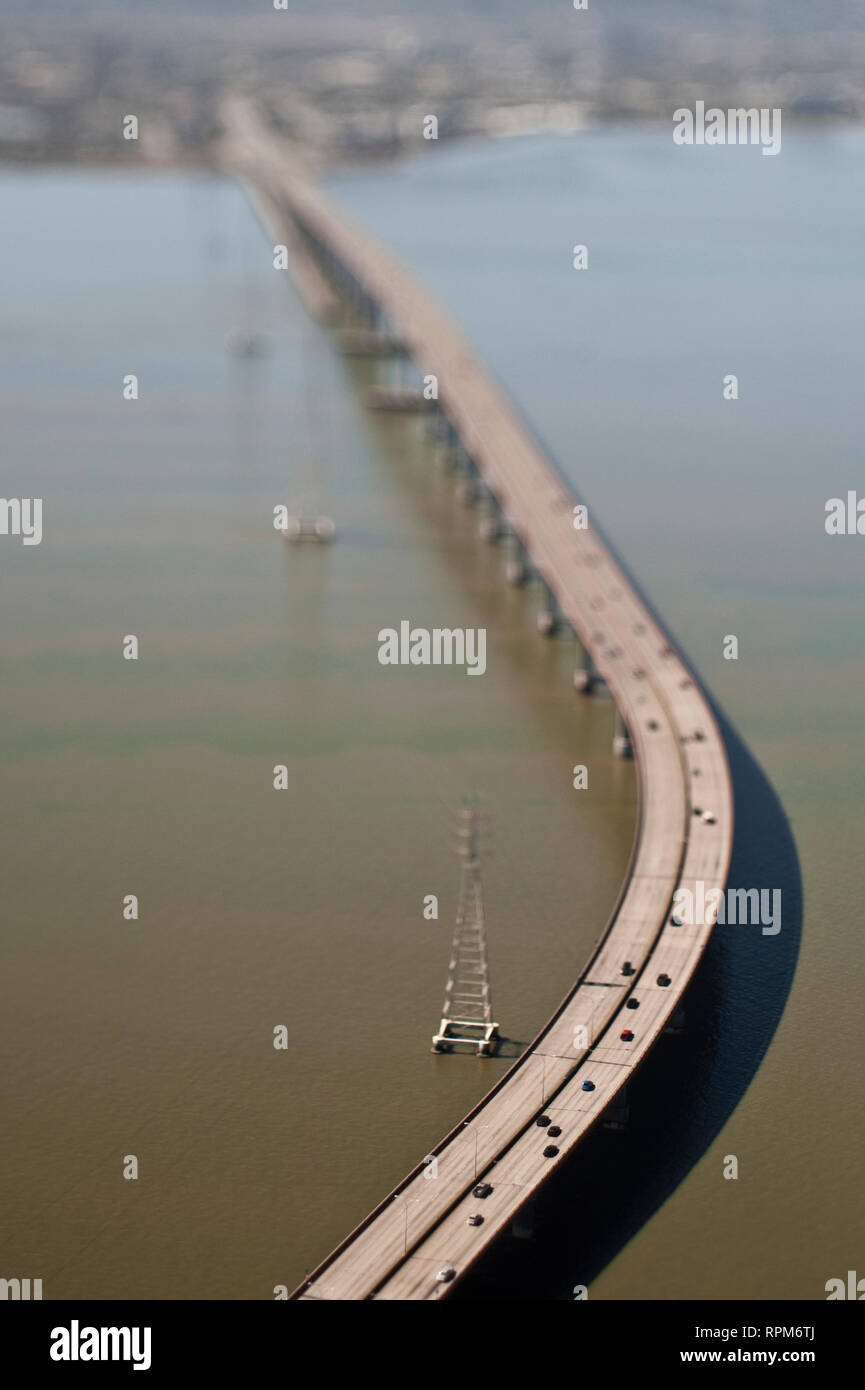 Elevated Highway over Water Stock Photo - Alamy