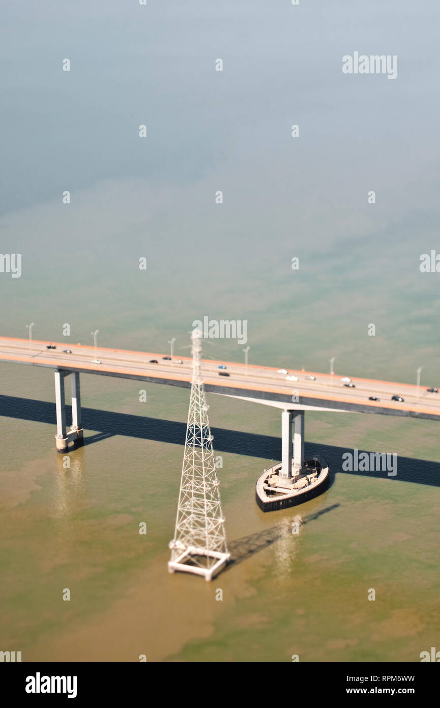 Elevated Highway over Water Stock Photo - Alamy