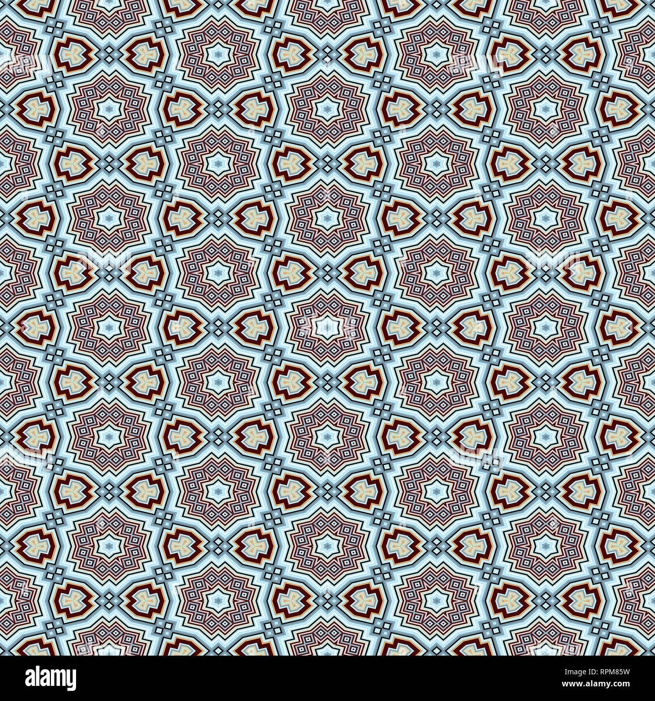 Abstract tiles seamless pattern, repeating background Stock Photo - Alamy