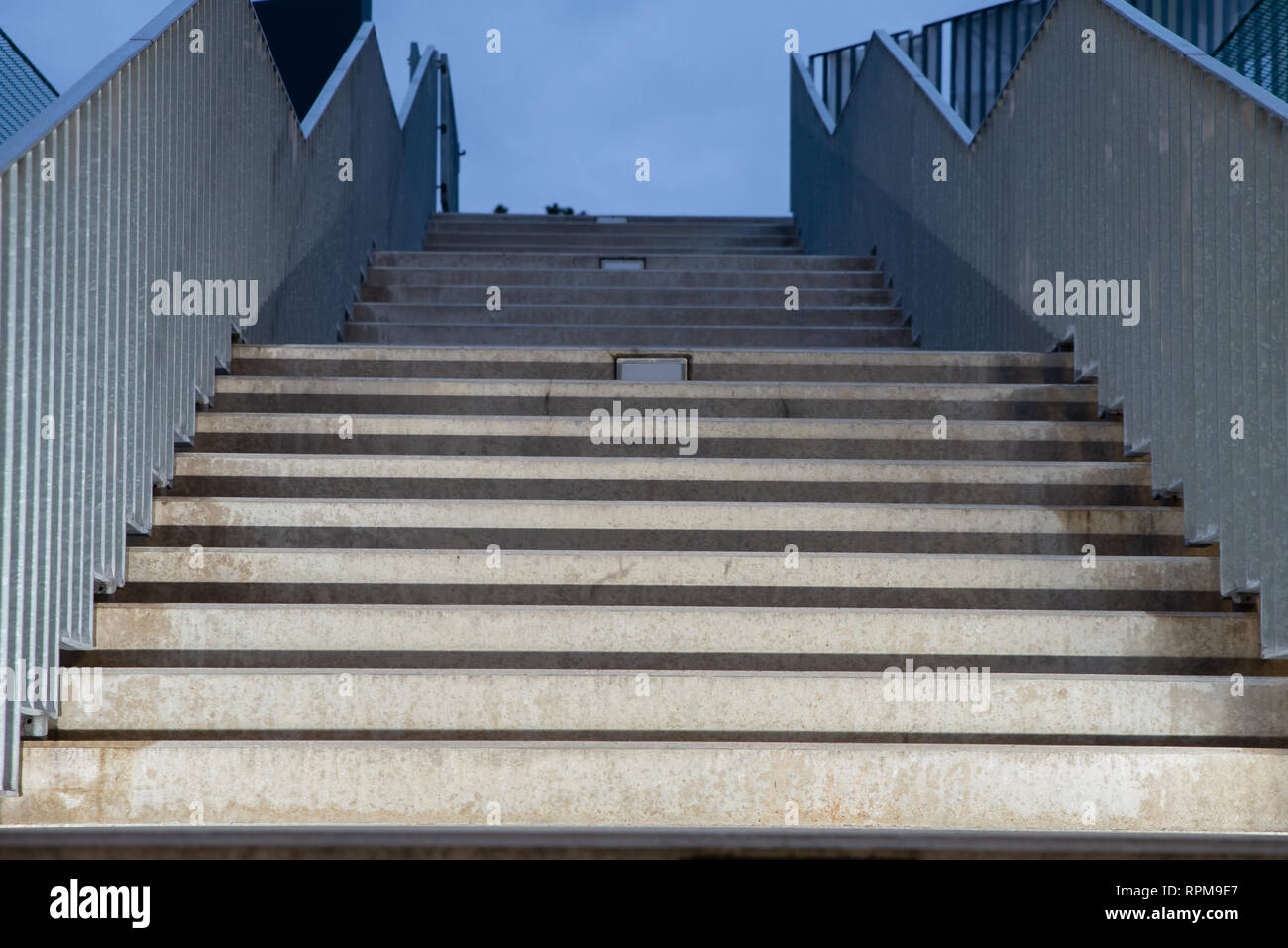 stairs in night background or texture Stock Photo - Alamy