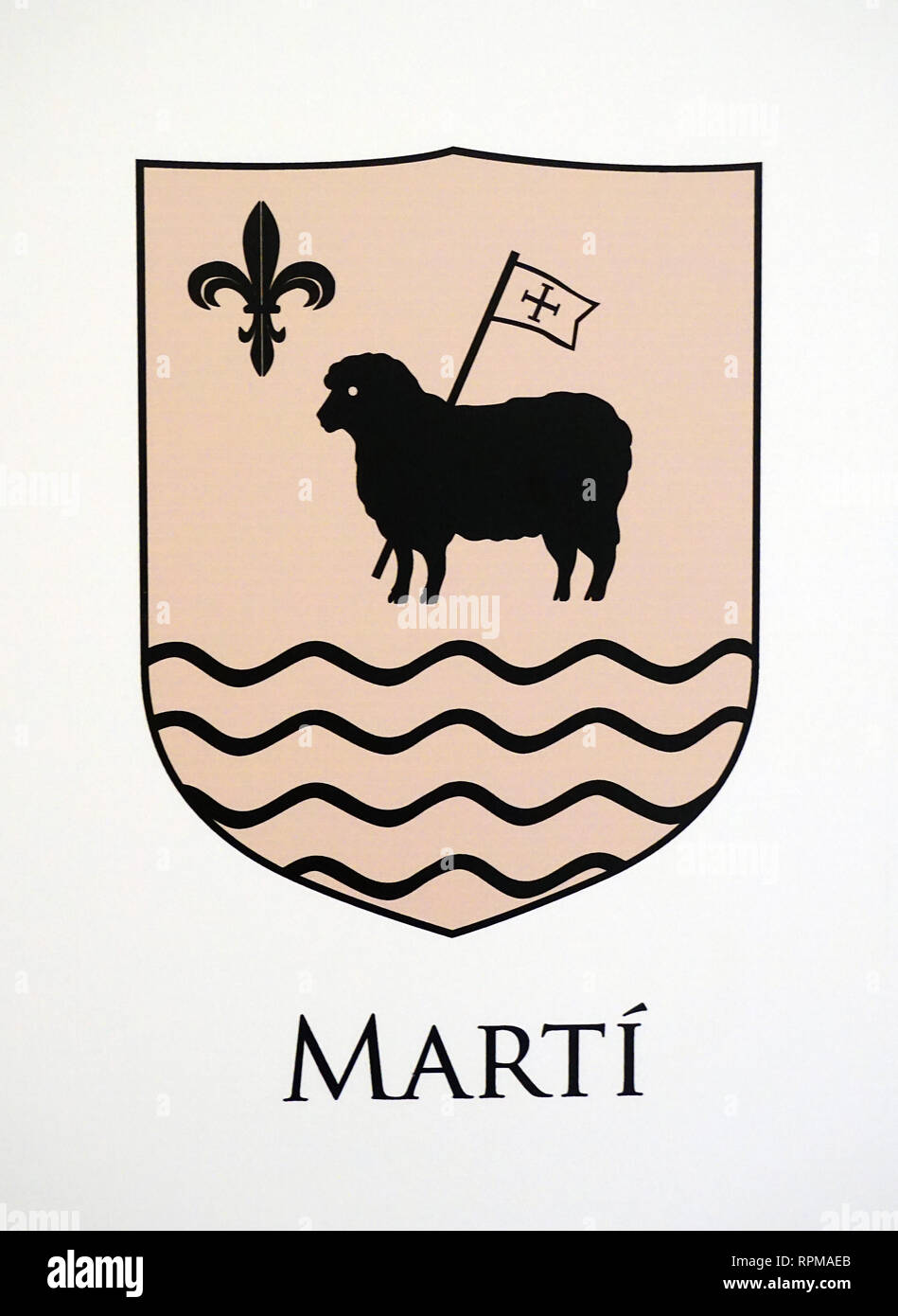 Marti coat of arms hi-res stock photography and images - Alamy