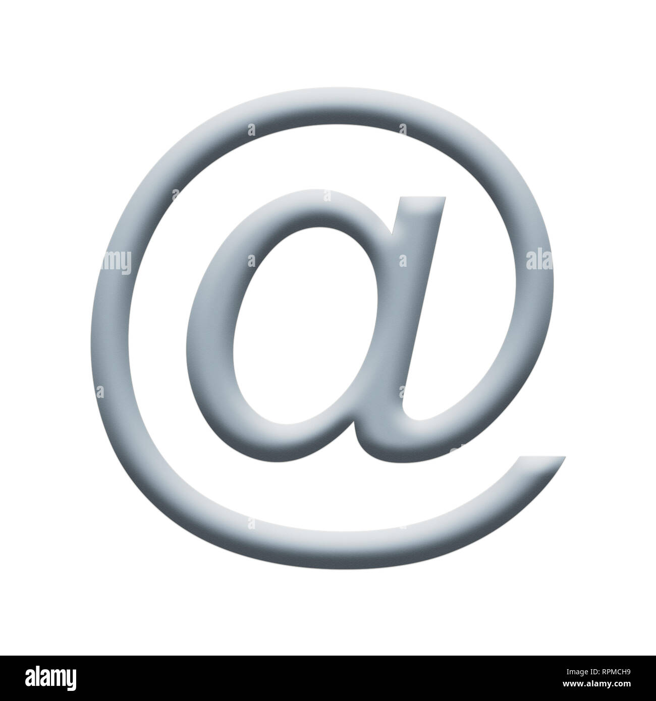 Email Symbol Monkey Icon Isolated On White Background Stock Photo - Alamy
