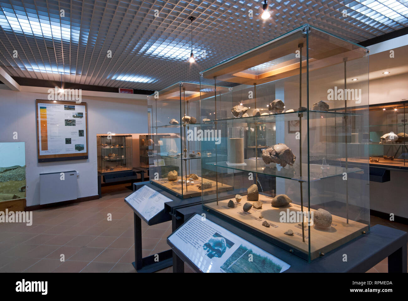 Prehistoric Museum of Pofi, Lazio, Italy Stock Photo - Alamy