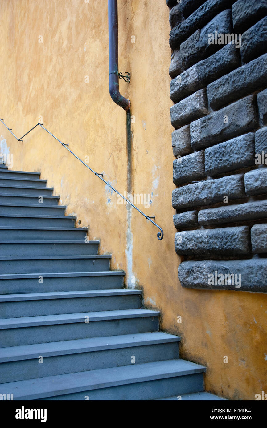 Tuscany steps hi-res stock photography and images - Alamy