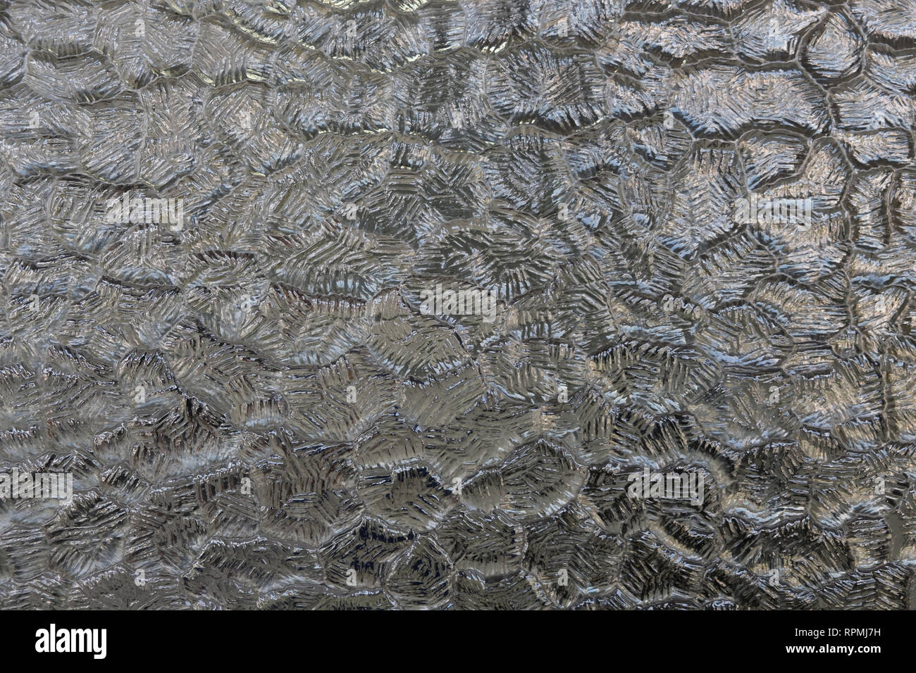 Gray corrugated glass texture Stock Photo - Alamy