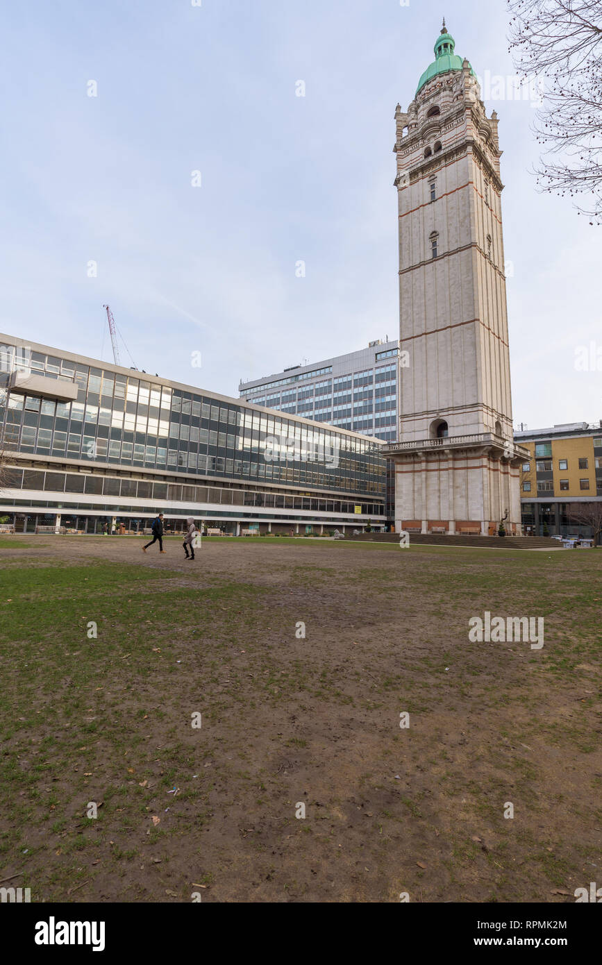 The Queen's Tower, situated in the South Kensington Campus of Imperial ...