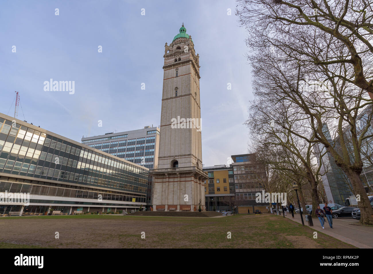 The Queen's Tower, situated in the South Kensington Campus of Imperial ...