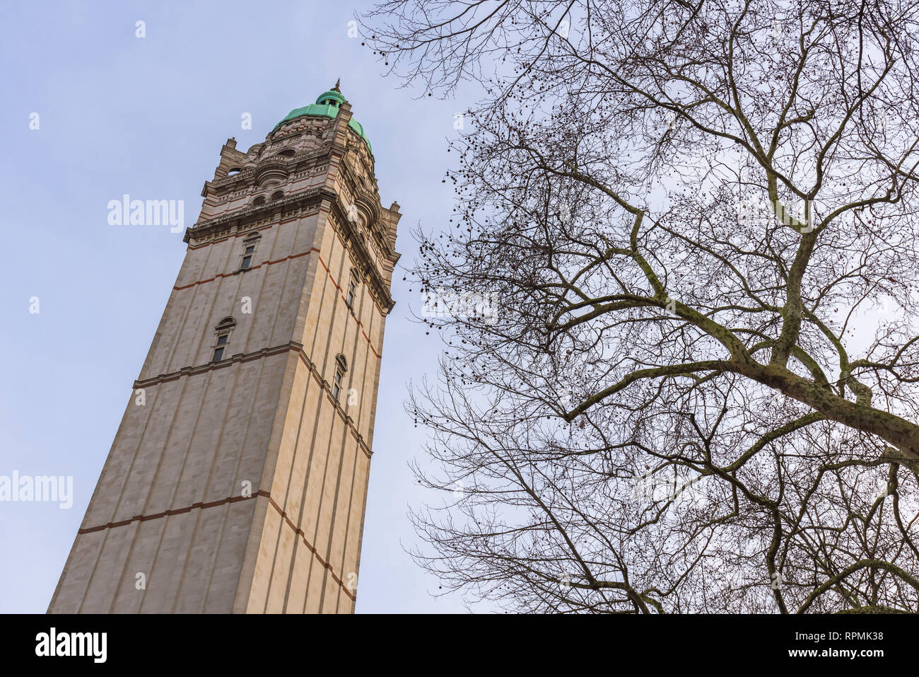 The Queen's Tower, situated in the South Kensington Campus of Imperial ...