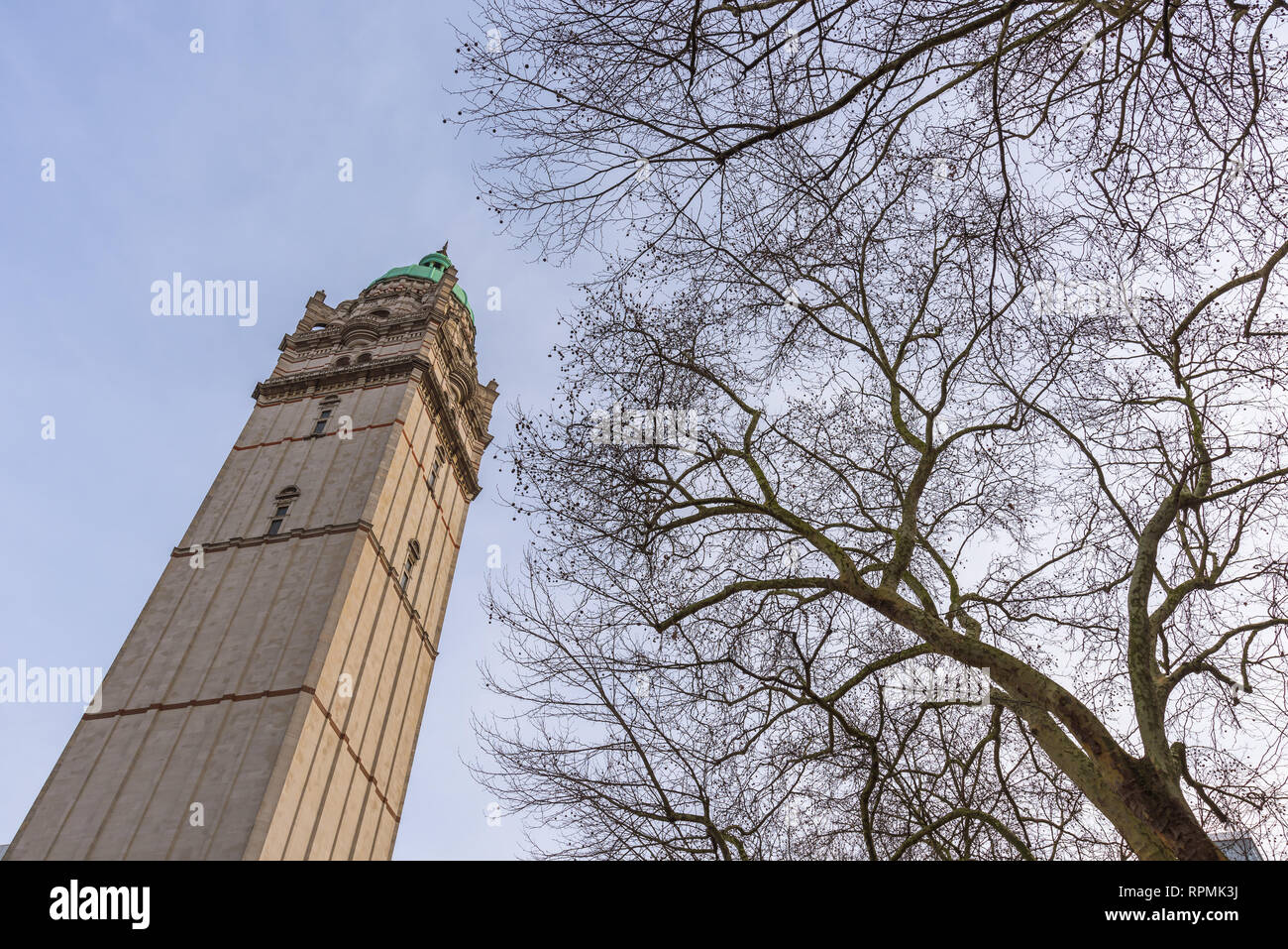 The Queen's Tower, situated in the South Kensington Campus of Imperial ...