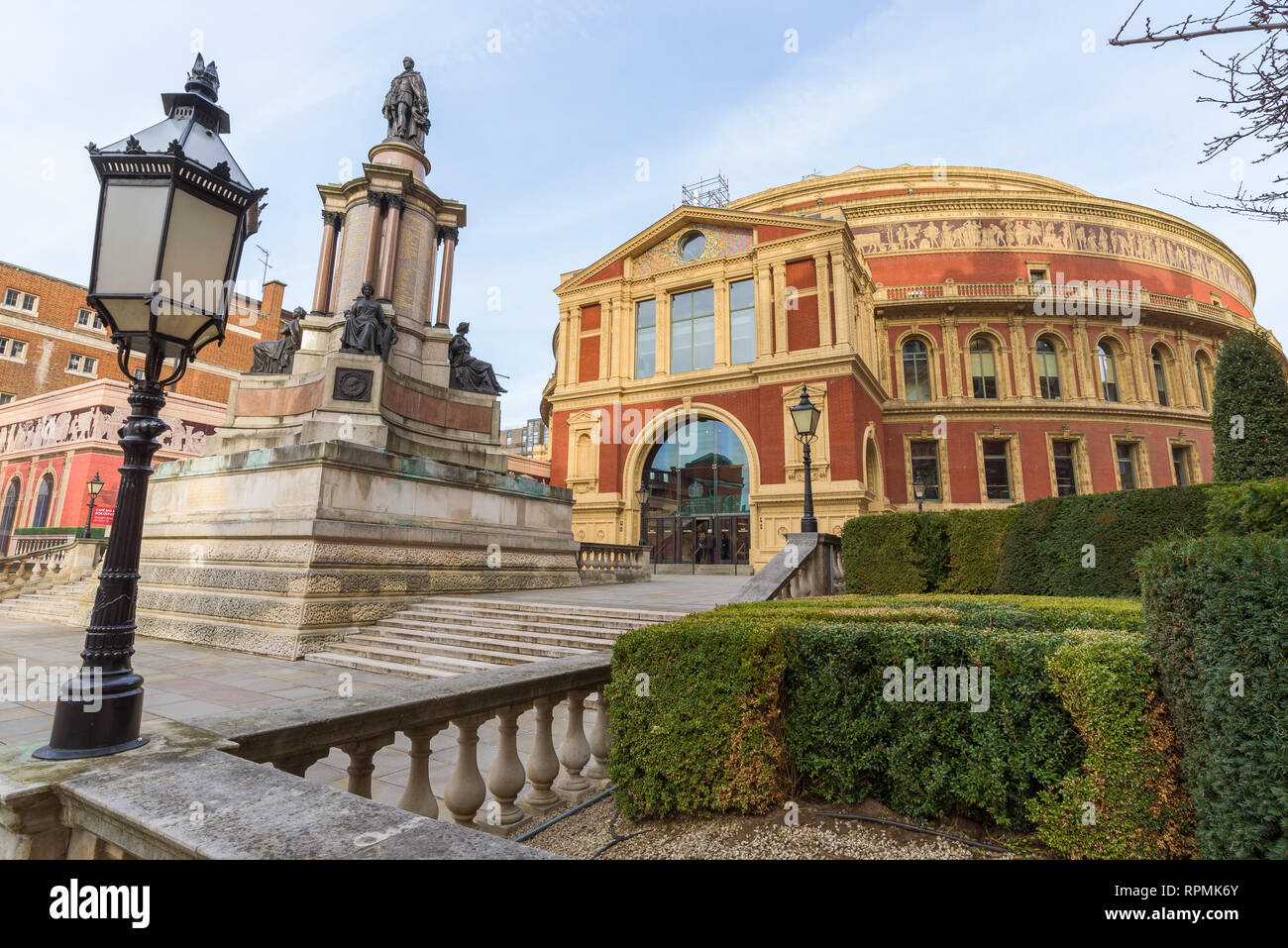 The Royal Albert Hall, a concert hall on the northern edge of South ...