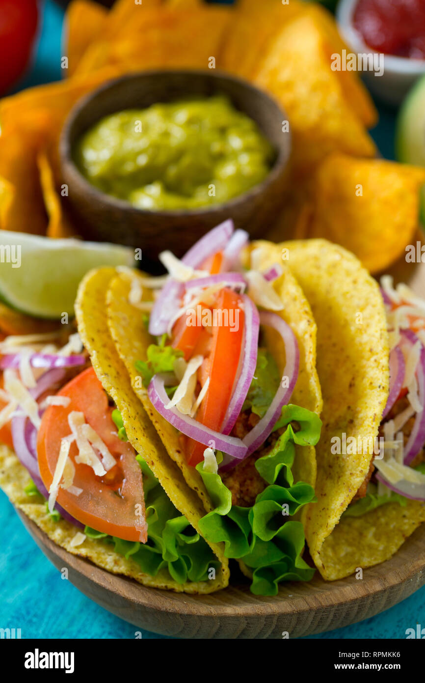 plate of tacos Stock Photo - Alamy