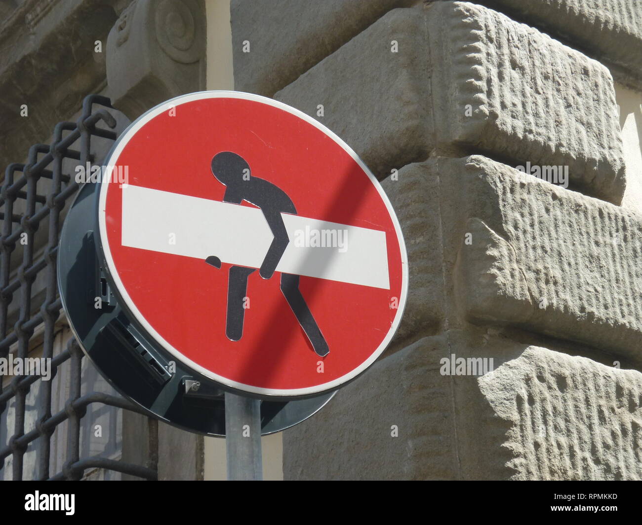 Funny Danger Do Not Enter Sign