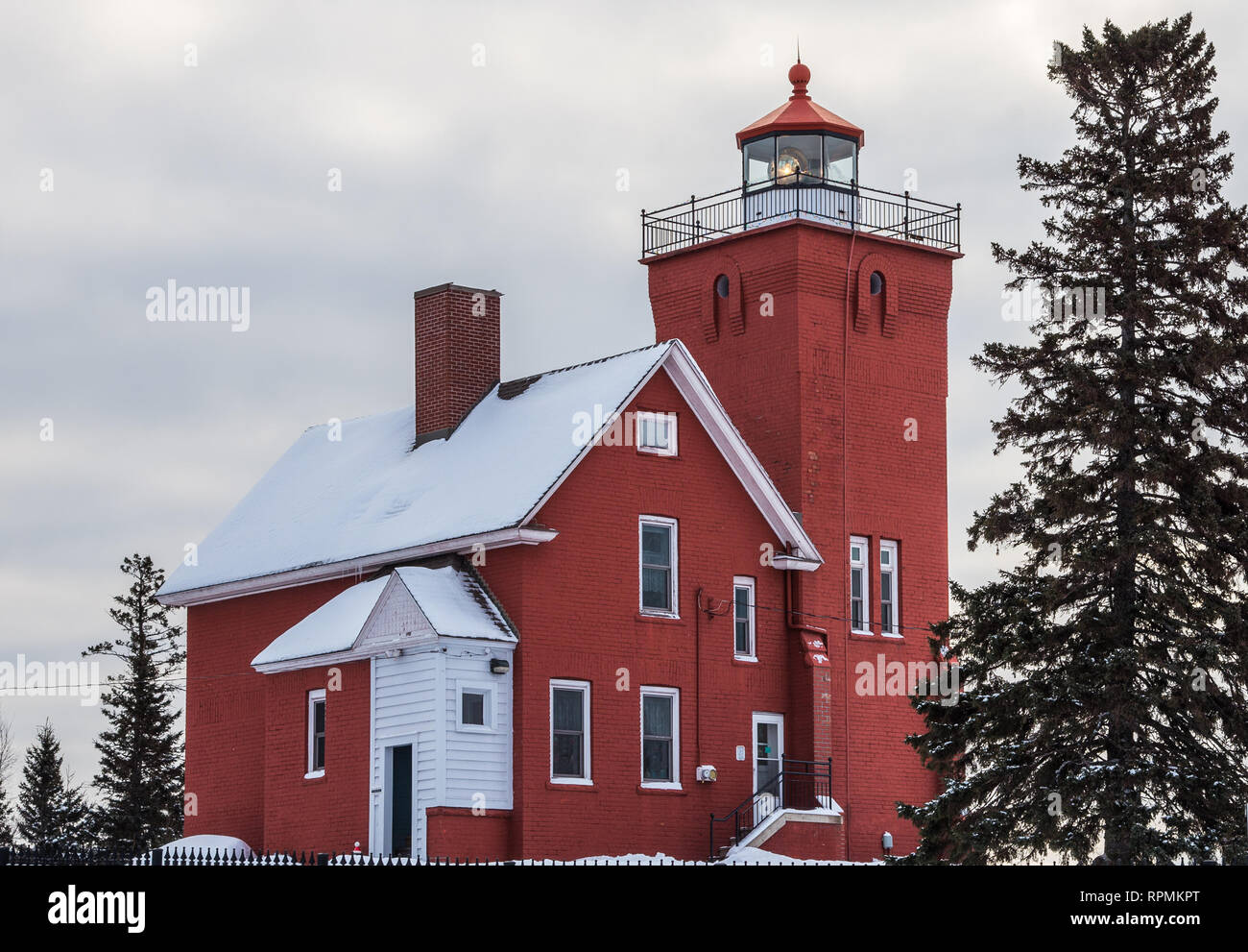 Red brick lighthouse hi-res stock photography and images - Alamy