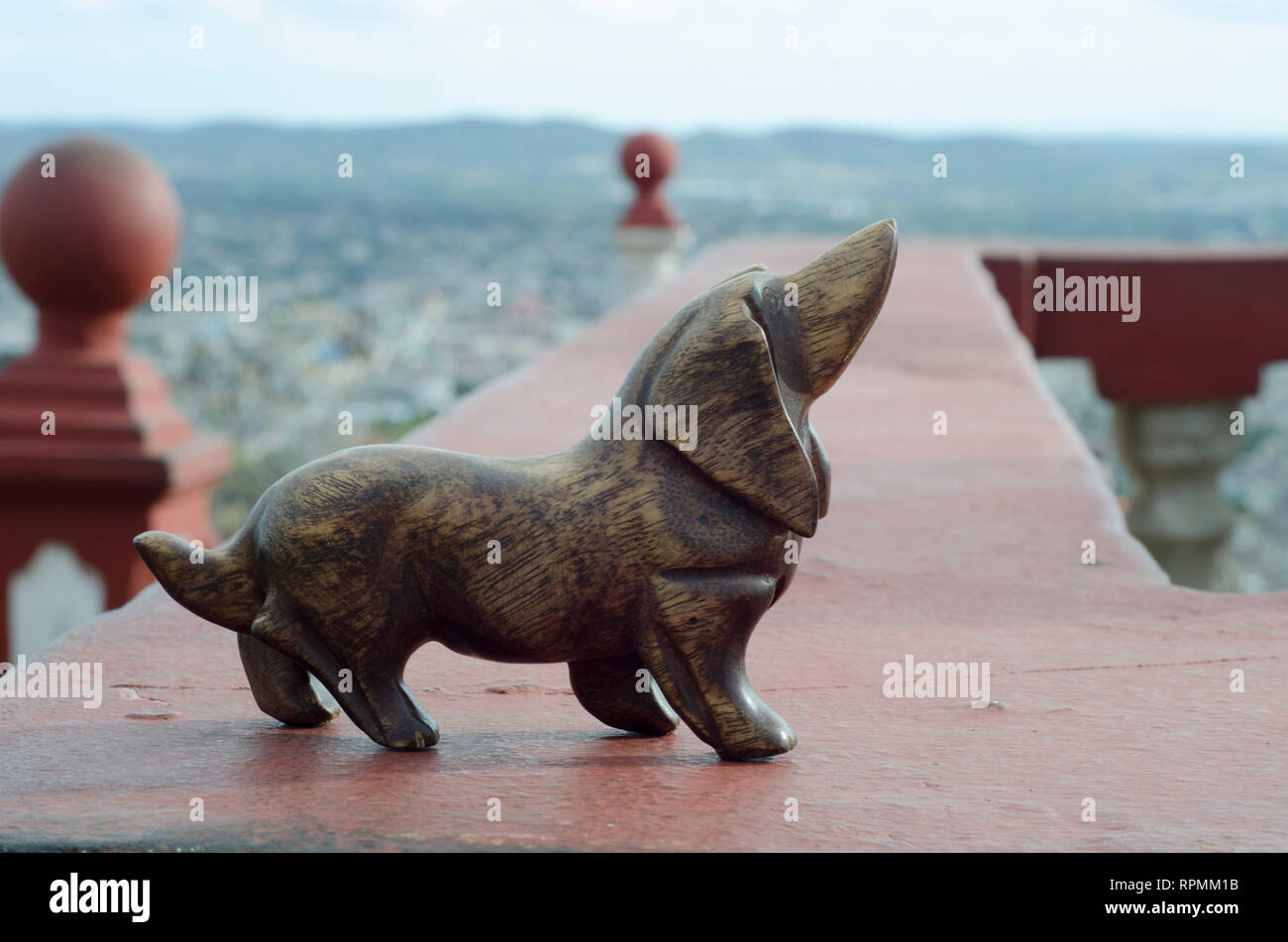 Wooden dog hi-res stock photography and images - Alamy