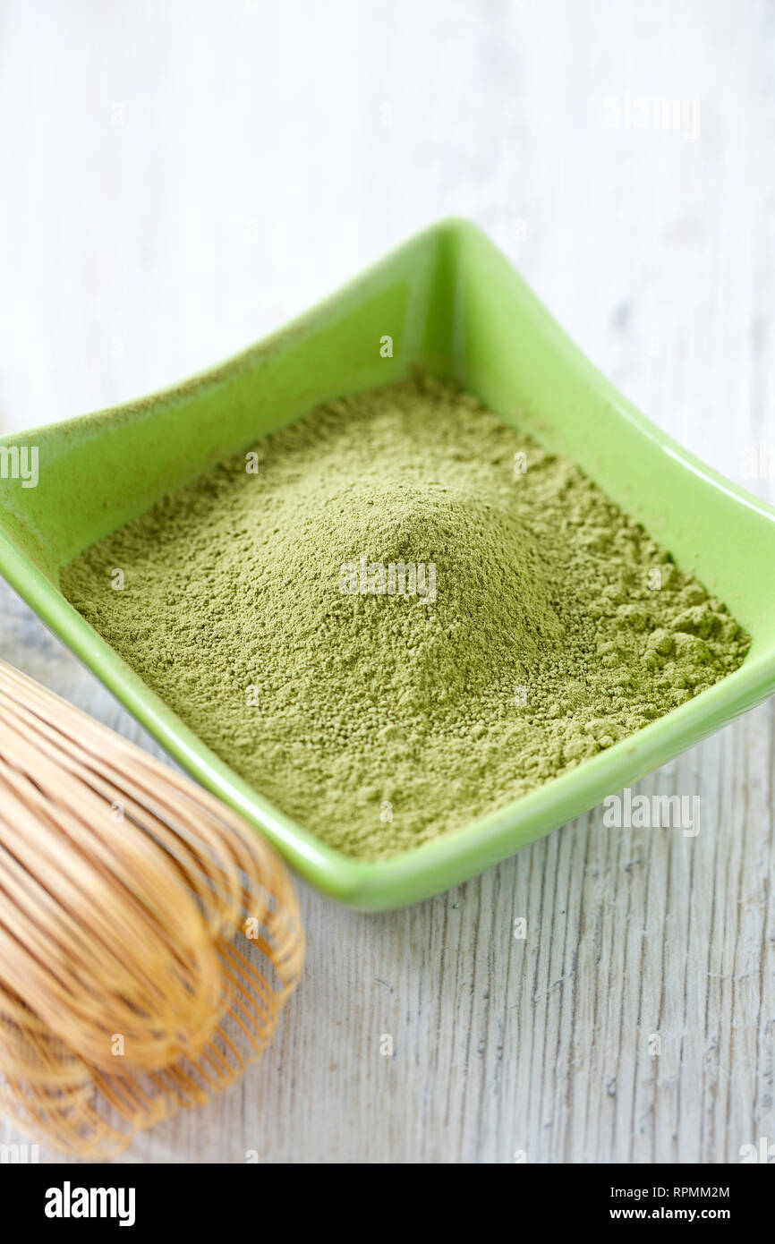 Matcha tea powdered green hi-res stock photography and images - Alamy