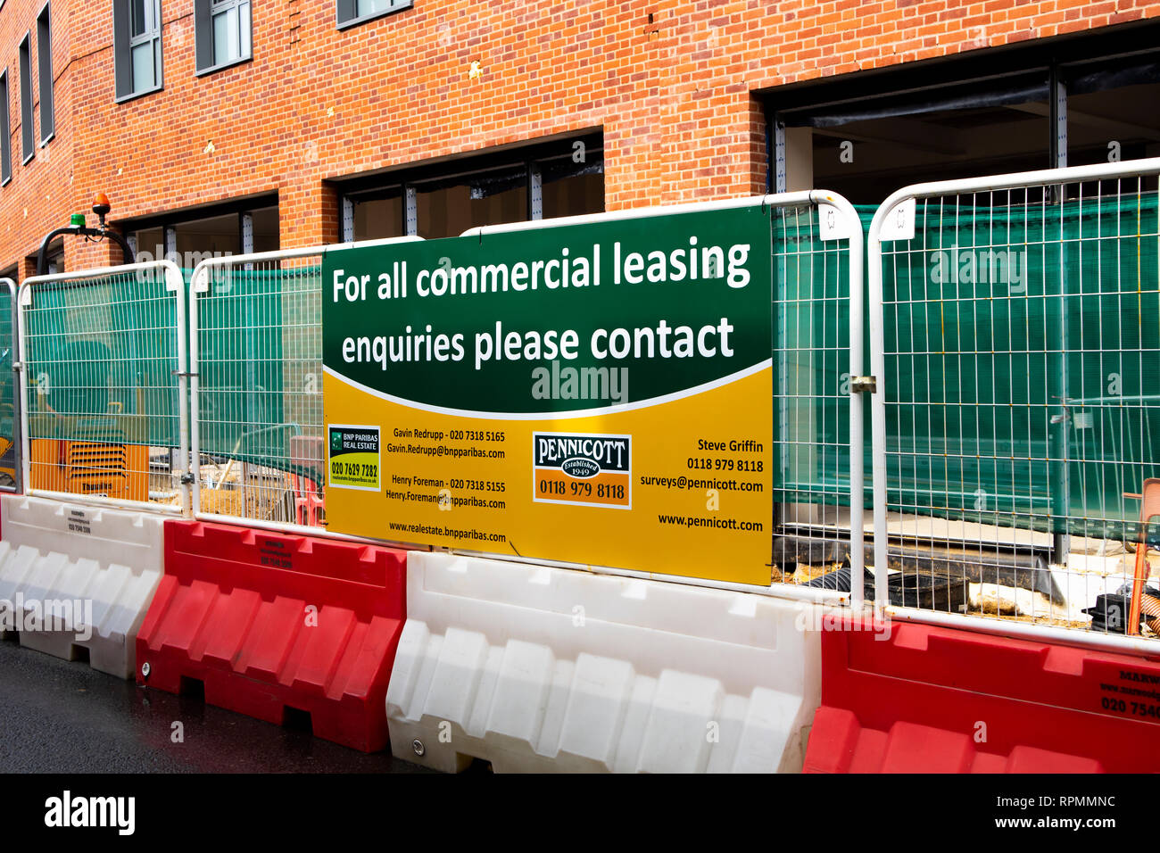 Peach place redevelopment construction site, new residential apartments ...