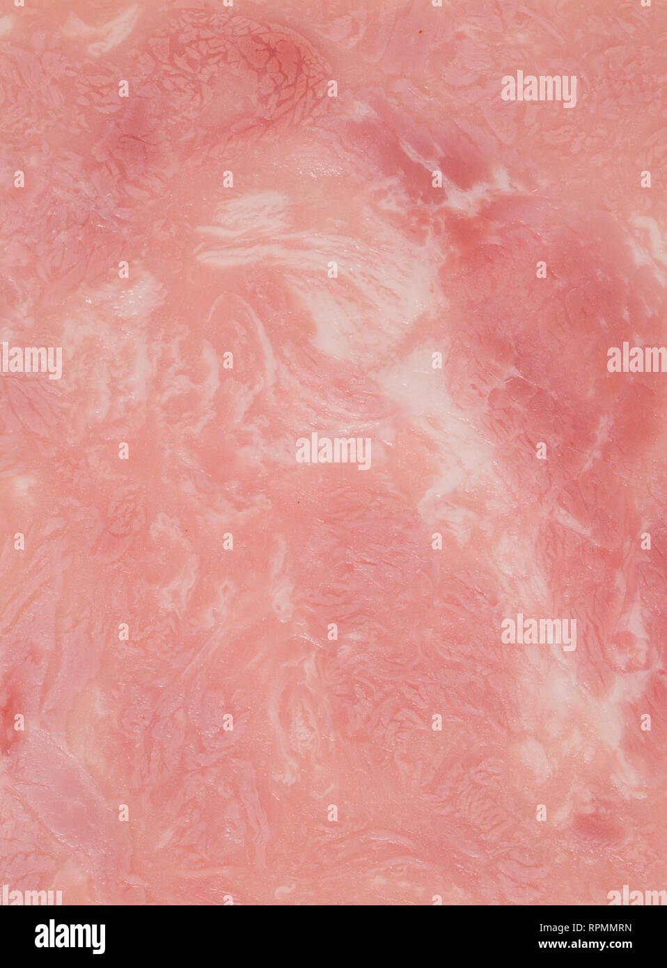 squared slice of lean pork ham Stock Photo - Alamy