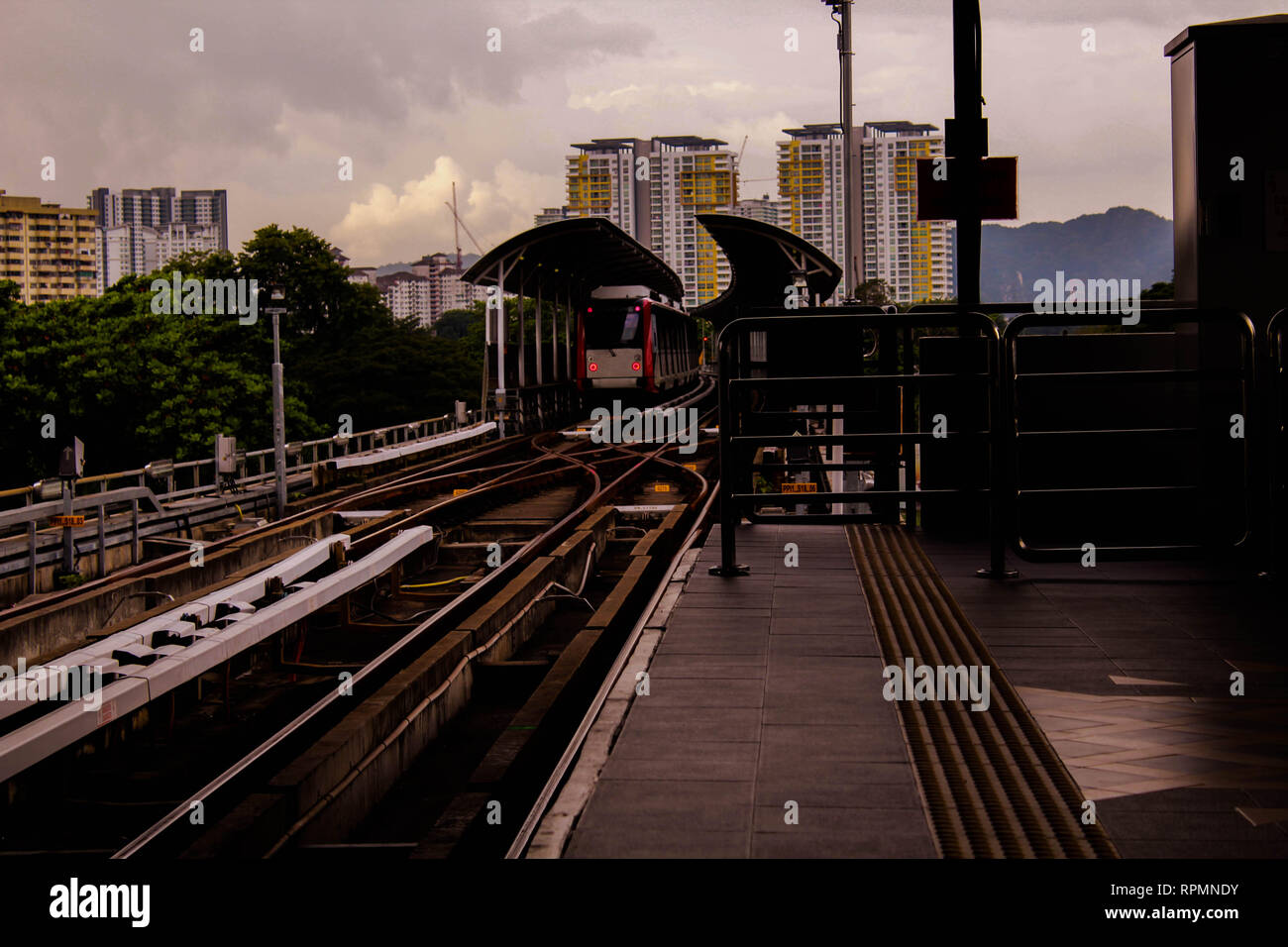 Lrt station hi-res stock photography and images - Alamy