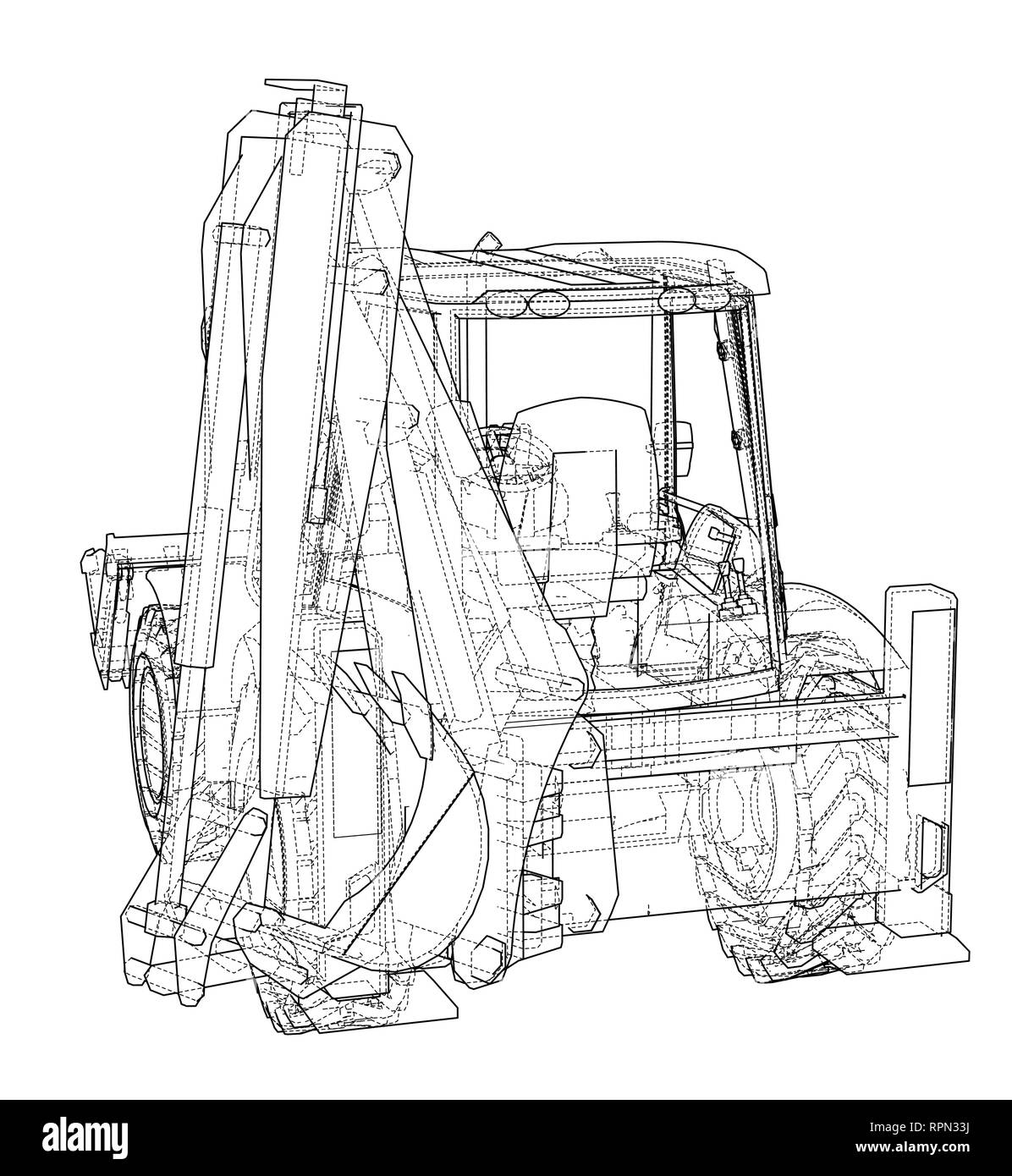 Loading wheel Cut Out Stock Images & Pictures - Alamy