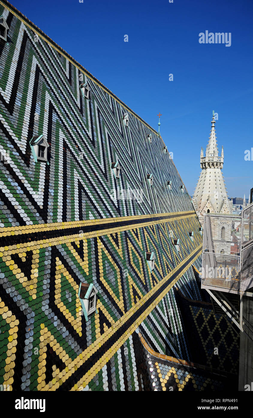 Vienna birds eye view hi-res stock photography and images - Alamy