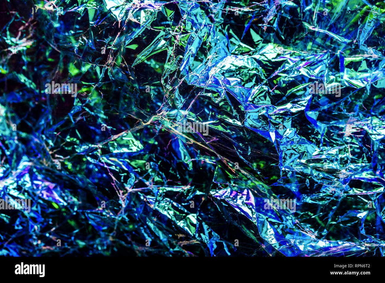 Holographic iridescent modern abstract background Stock Photo - Alamy