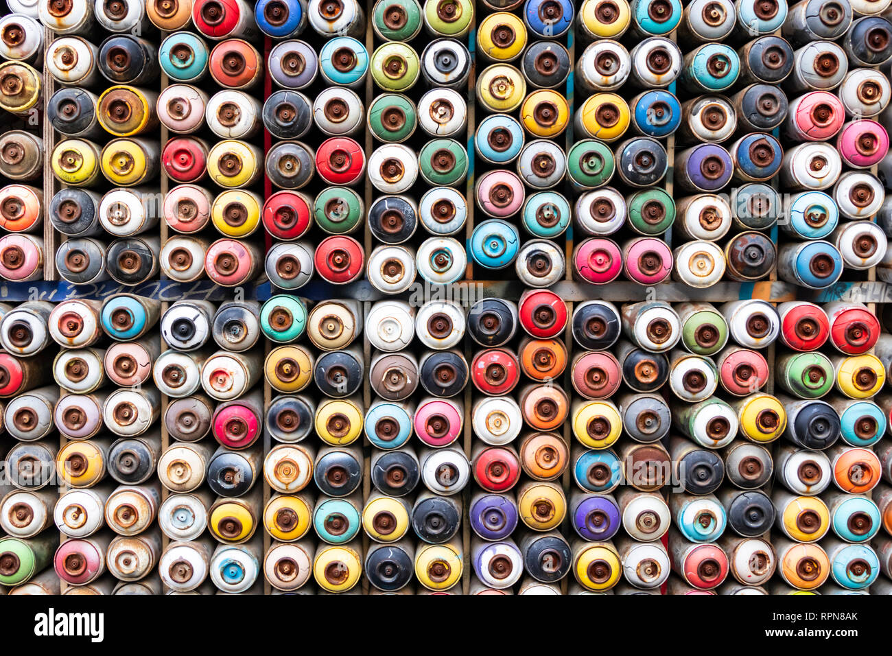 White spray cans with label hi-res stock photography and images - Alamy