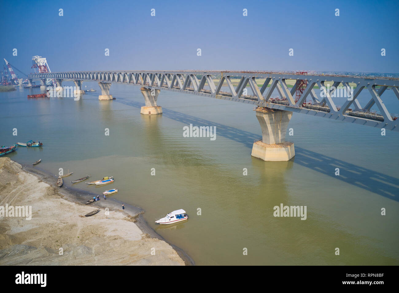 Padma bridge hi-res stock photography and images - Alamy