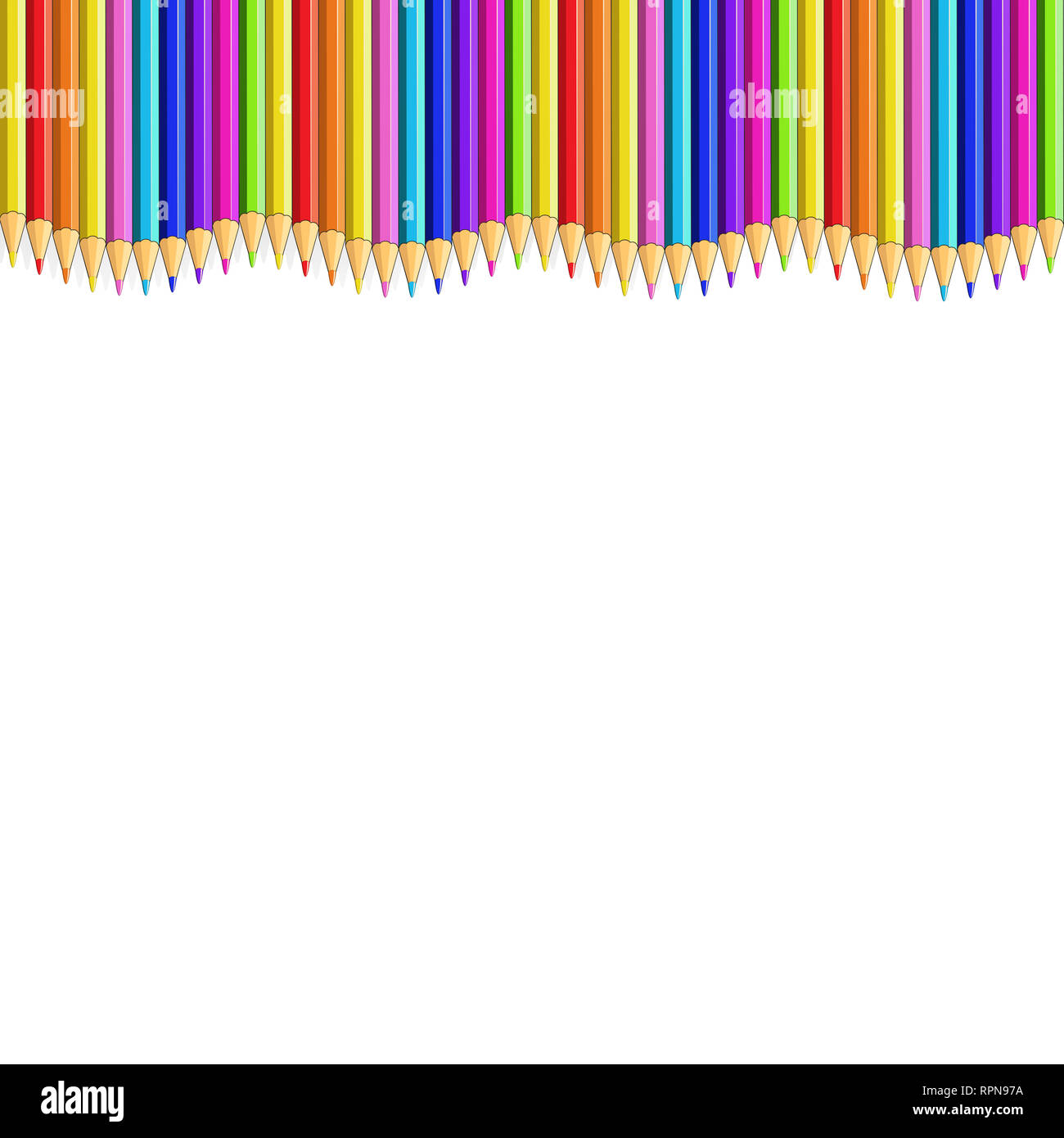 Multicolored border hi-res stock photography and images - Alamy