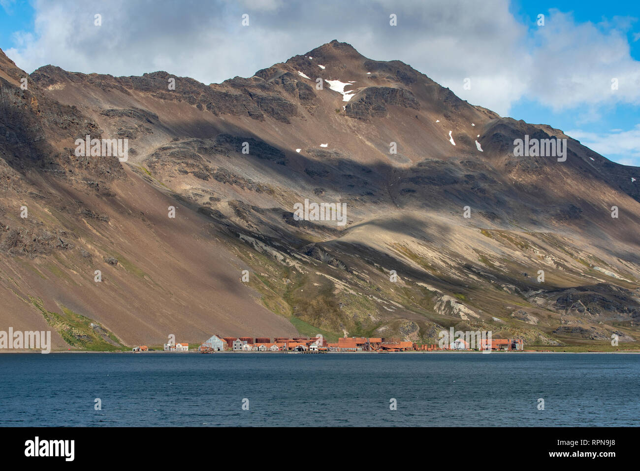 Stromness Whaling Station, Stromness Harbour, South Georgia Stock Photo ...