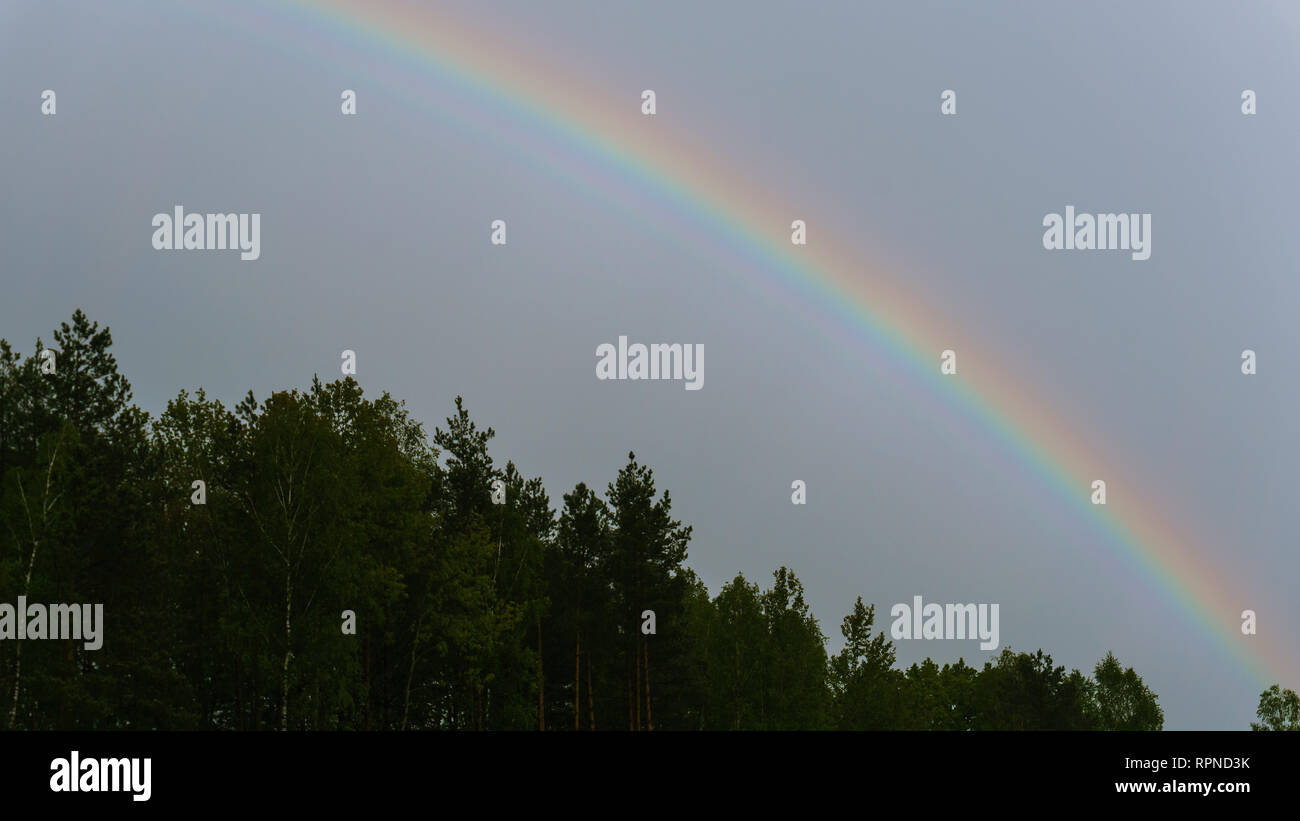Real rainbow hi-res stock photography and images - Alamy