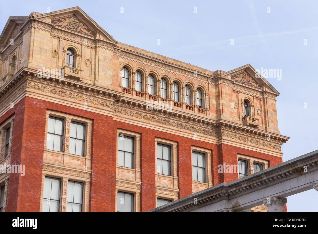 Henry cole wing at victoria and albert museum hi-res stock photography ...