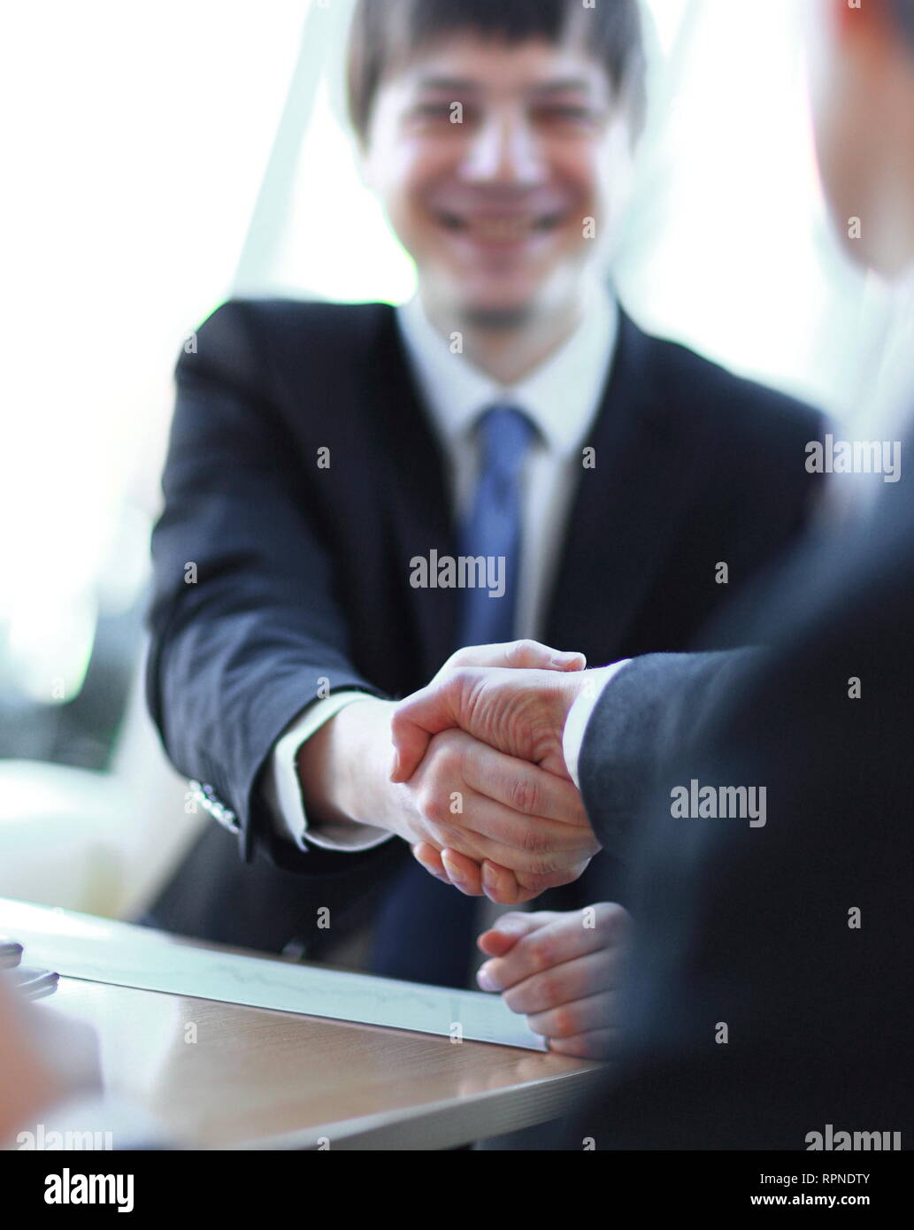 background image close-up of handshake of business partners Stock Photo ...
