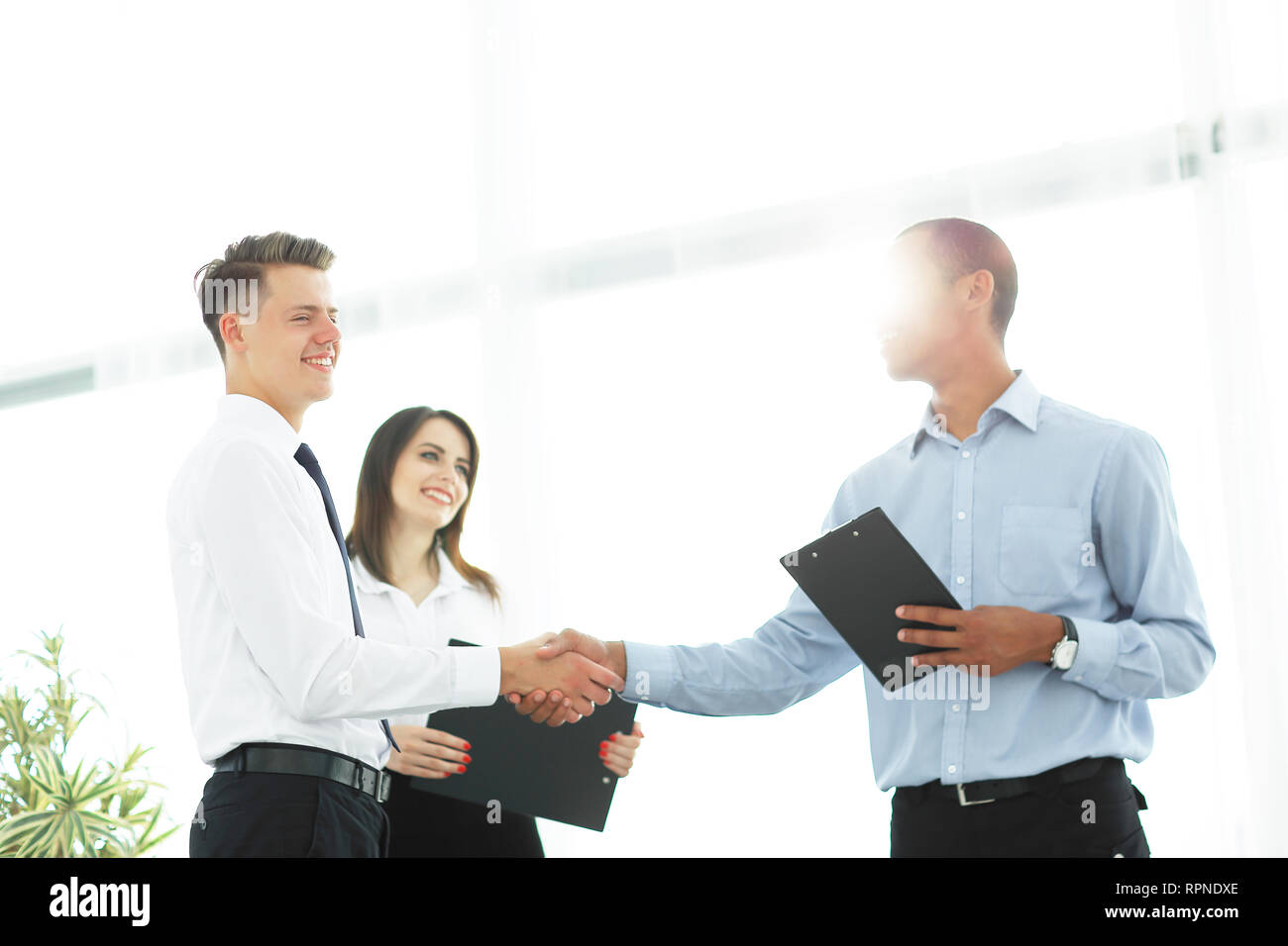 Friendly Business Person