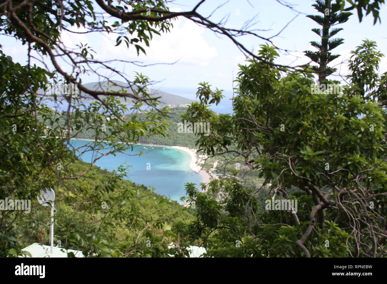 Meghan's Bay, St. Thomas Stock Photo - Alamy