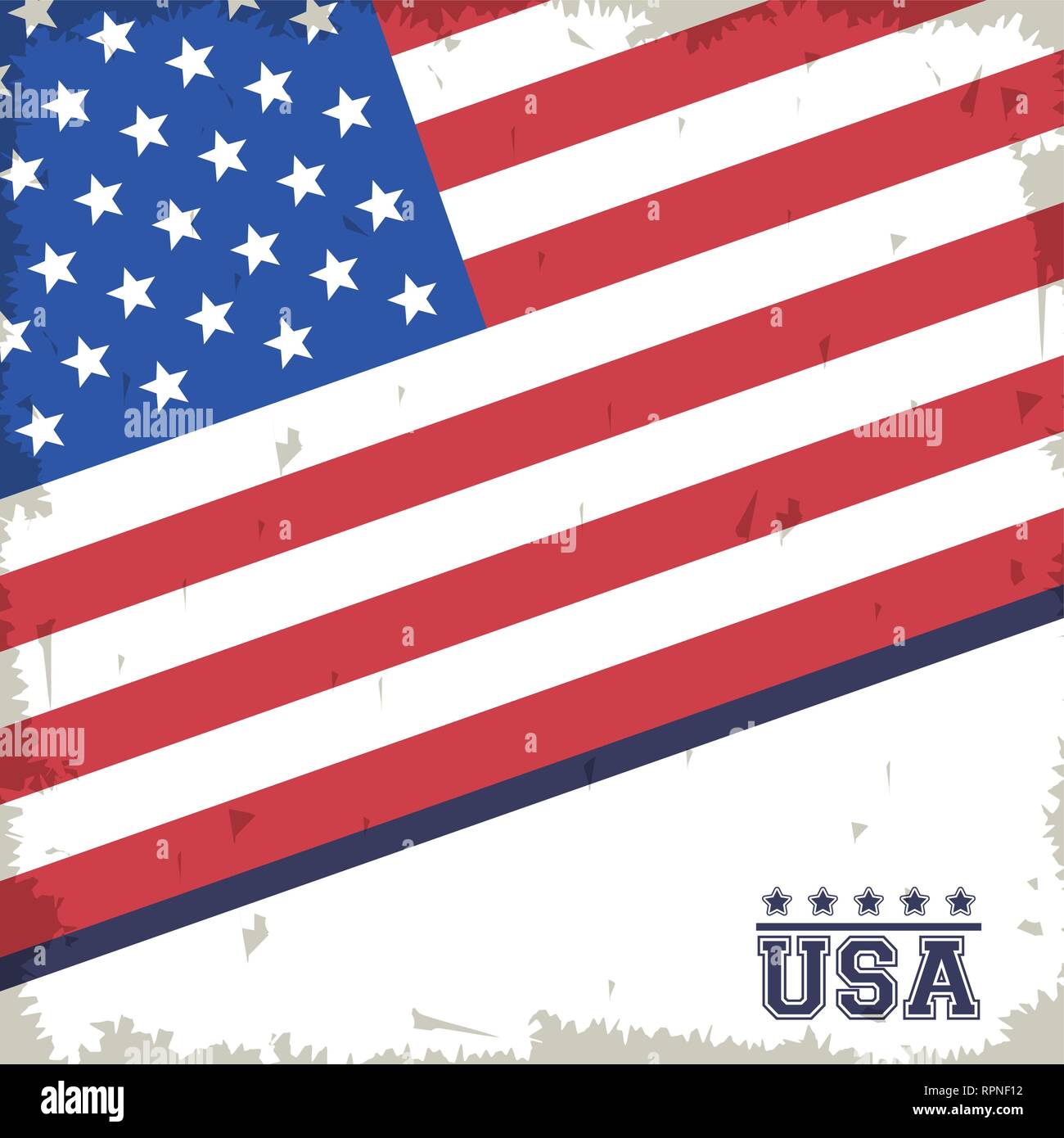 United States of America poster Stock Vector Image & Art - Alamy