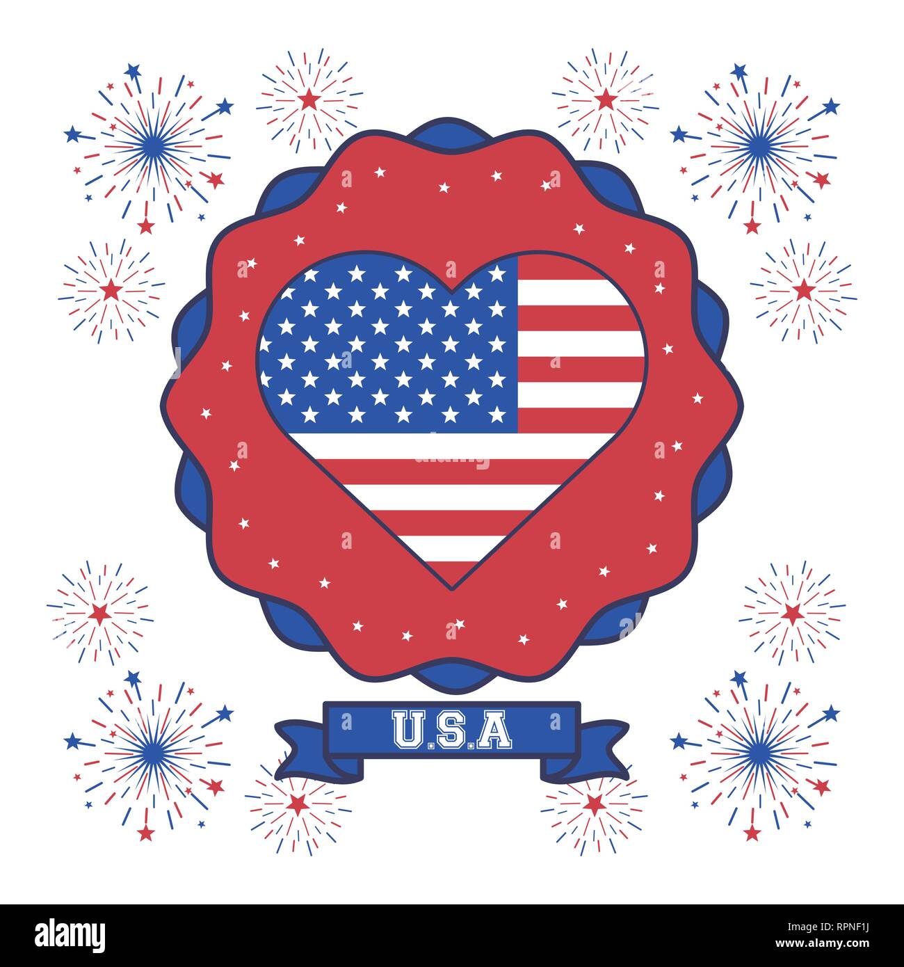 United States of America poster Stock Vector Image & Art - Alamy