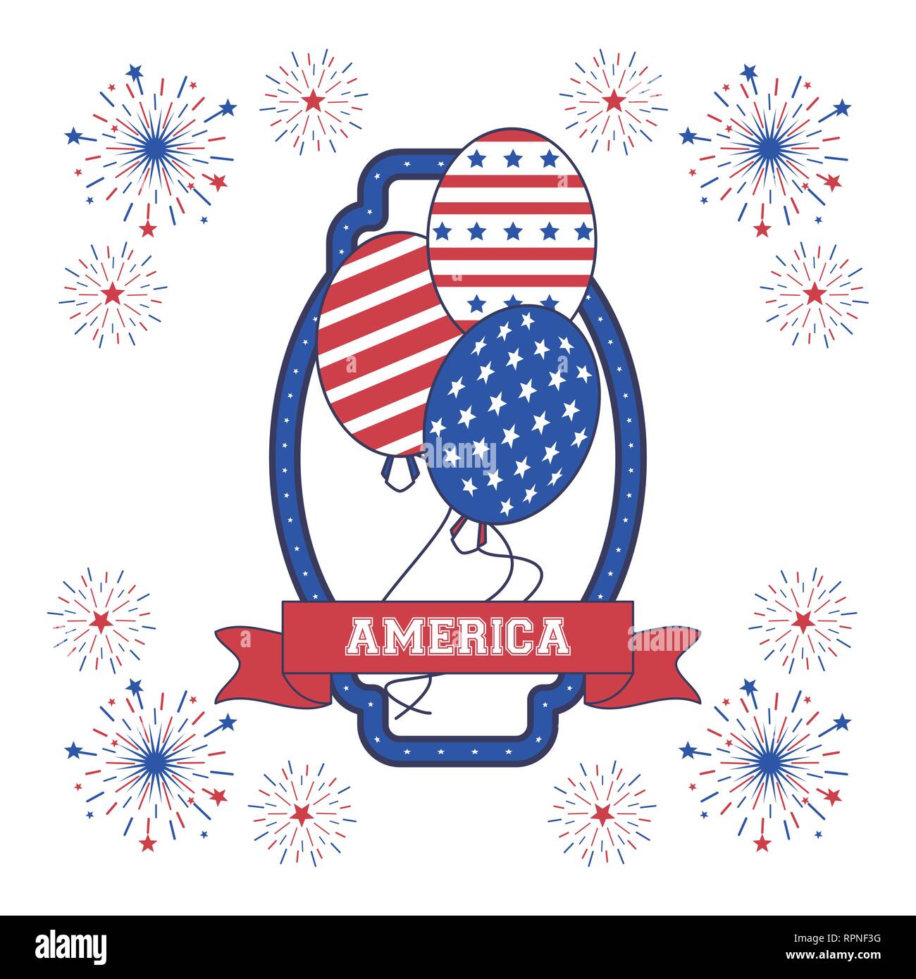 United States of America poster Stock Vector Image & Art - Alamy
