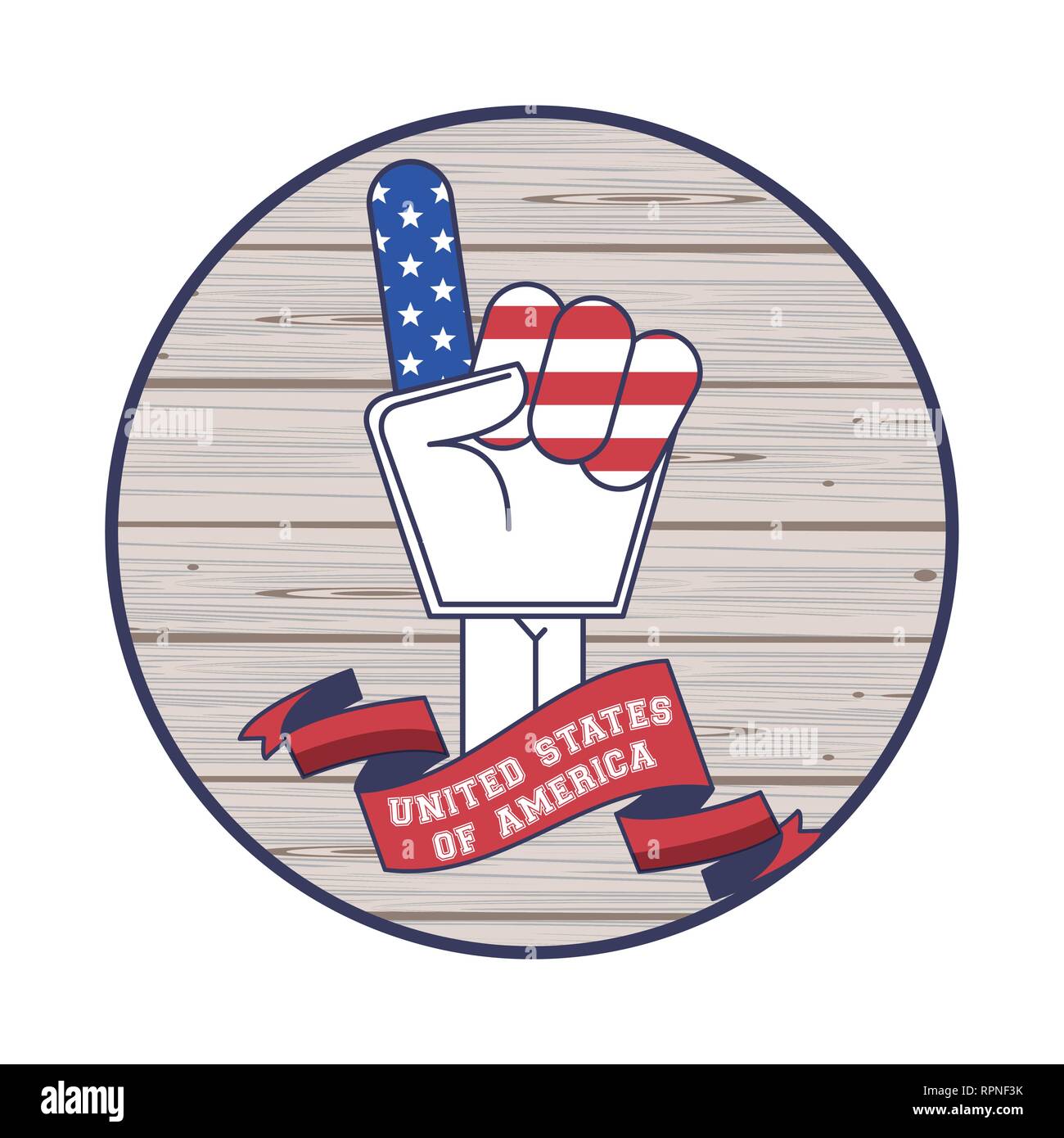 United States of America poster Stock Vector Image & Art - Alamy
