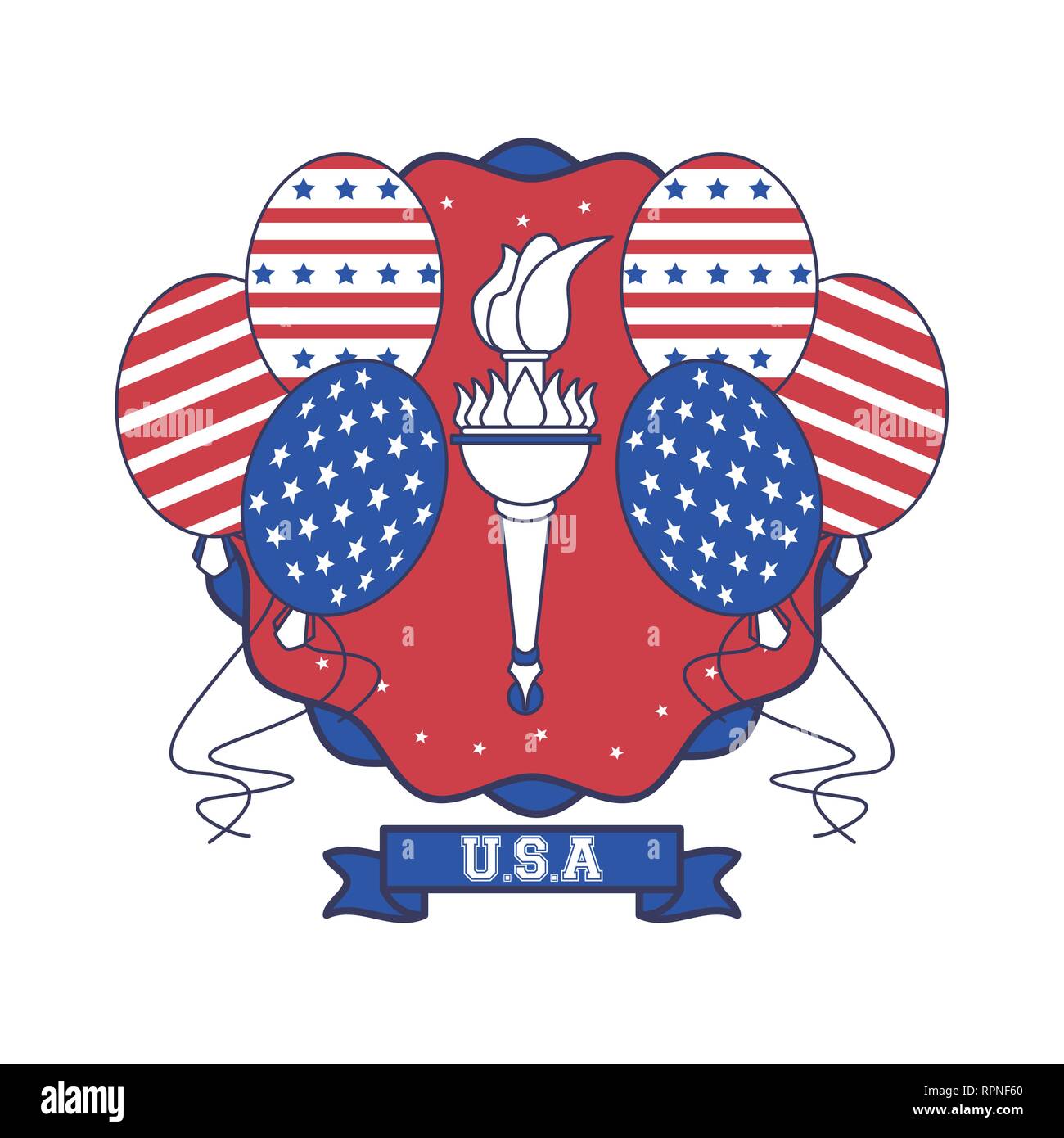 United States of America poster Stock Vector Image & Art - Alamy