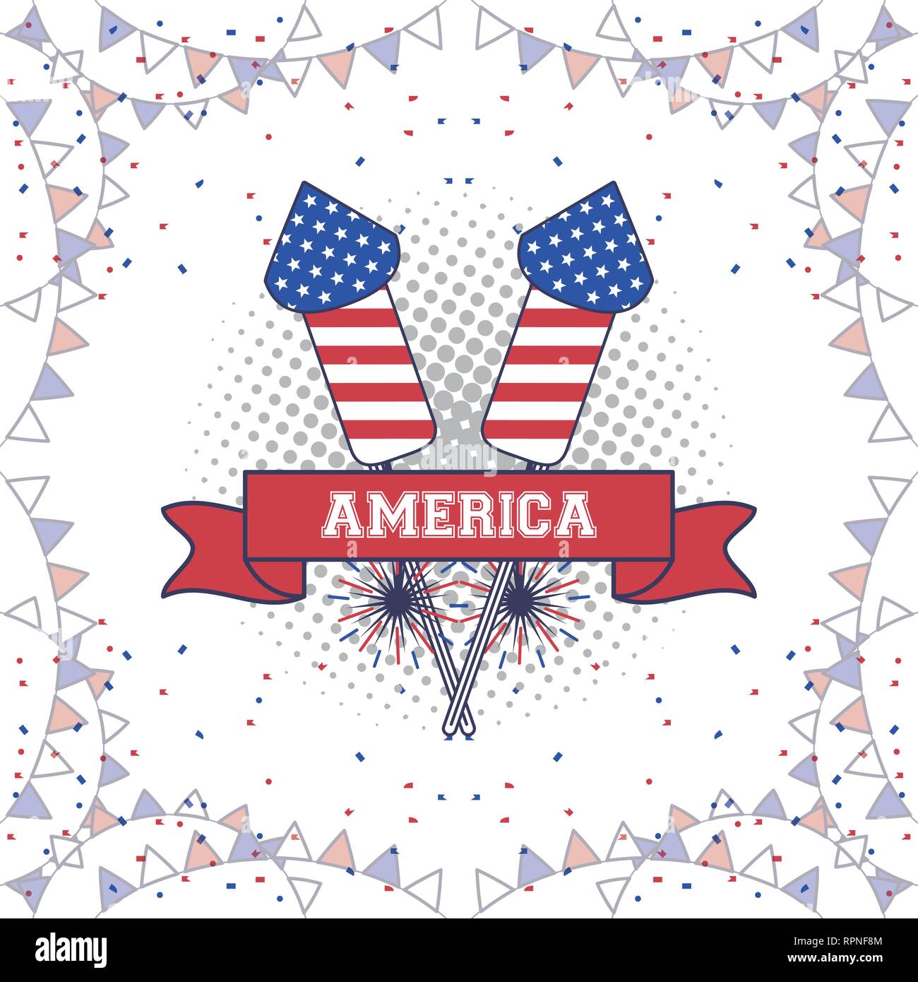 United States of America poster Stock Vector Image & Art - Alamy