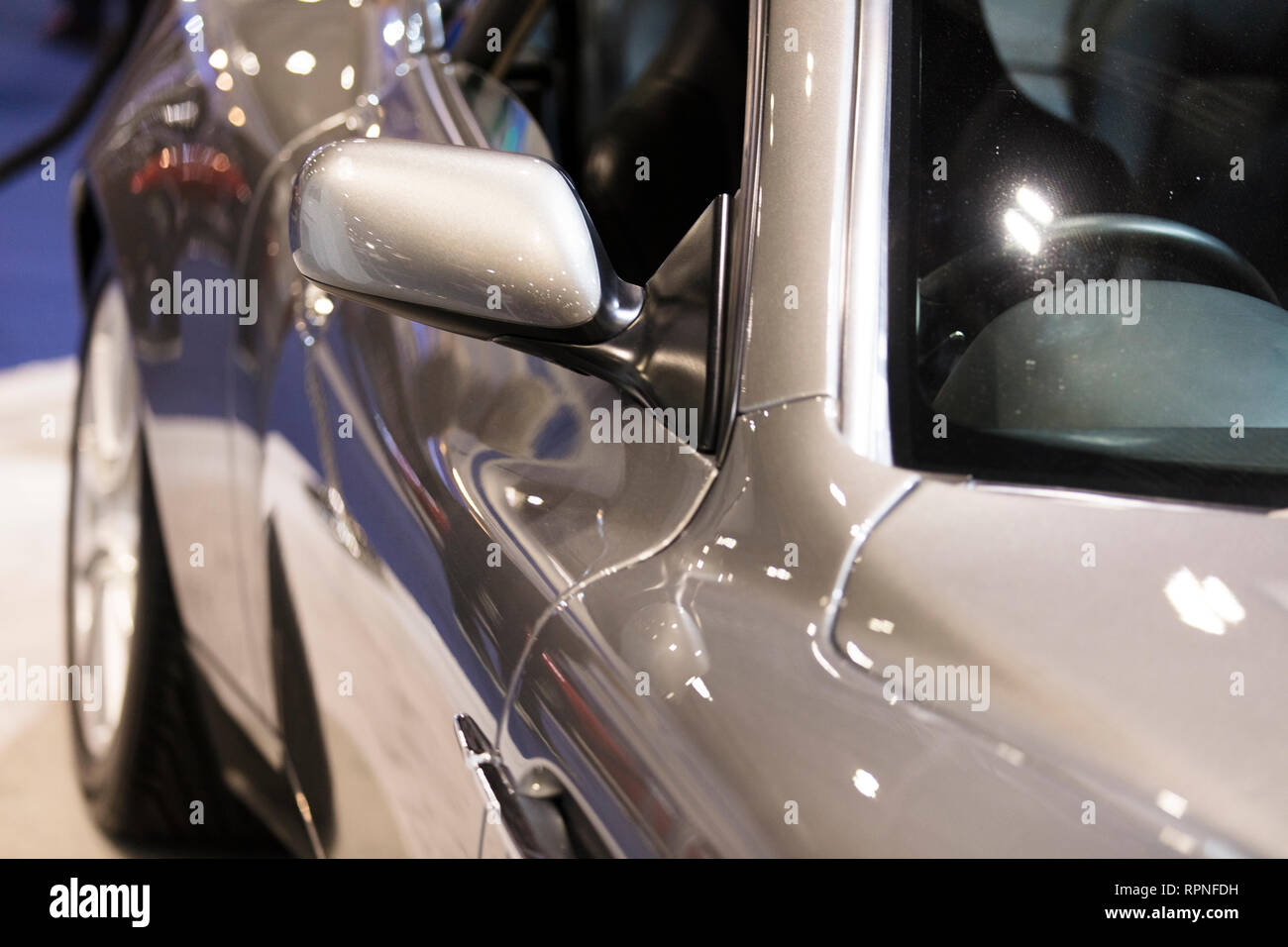 Sports car side view modern hi-res stock photography and images - Alamy